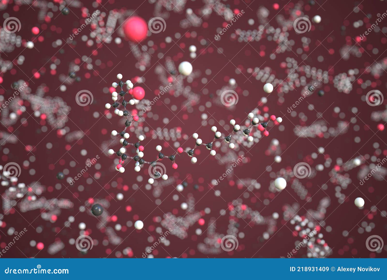 Mupirocin Molecular Structure, 3d Model Molecule, Antibacterials ...