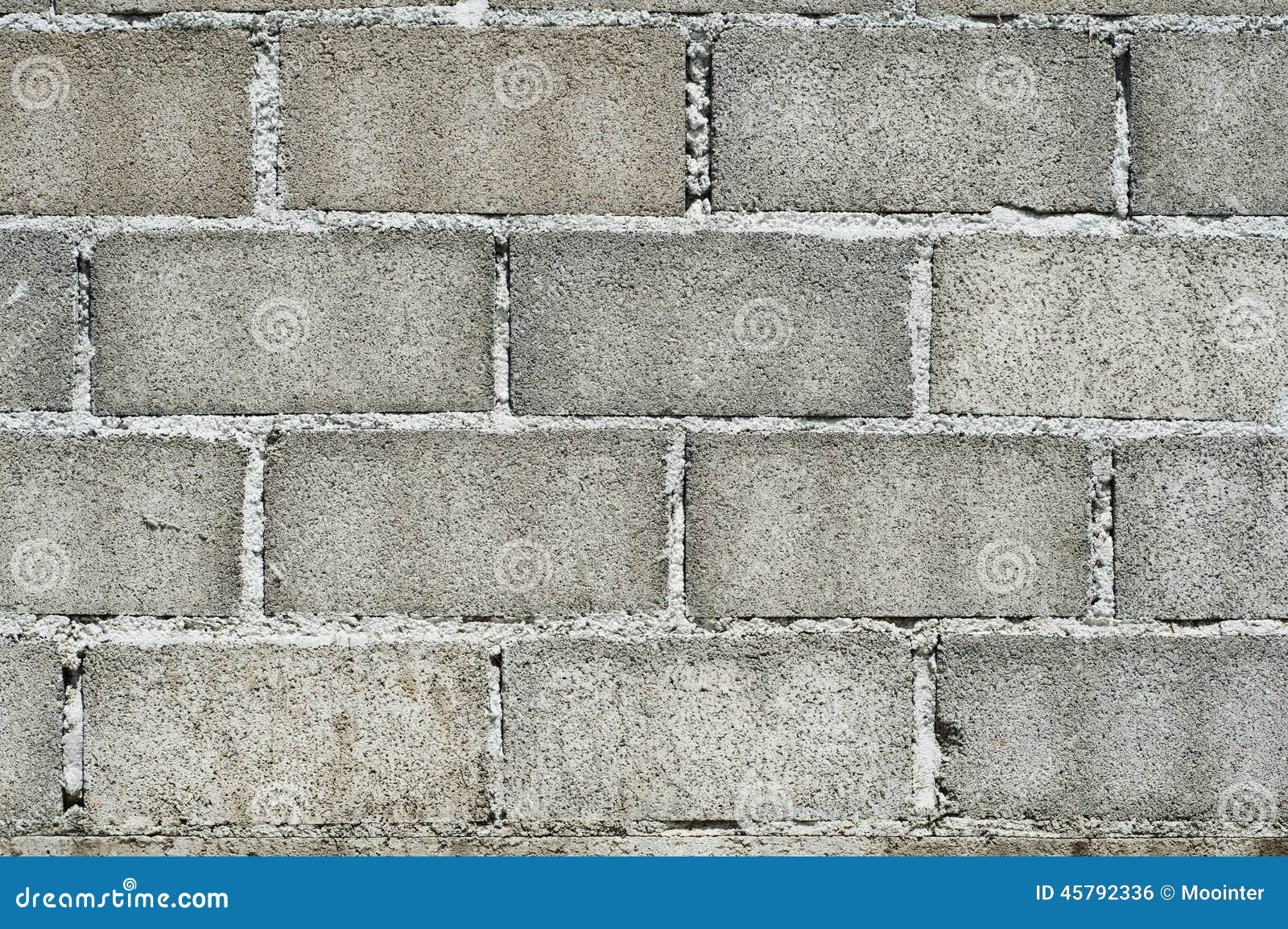 Mur de bloc de béton photo stock. Image du gris, construit - 45792336