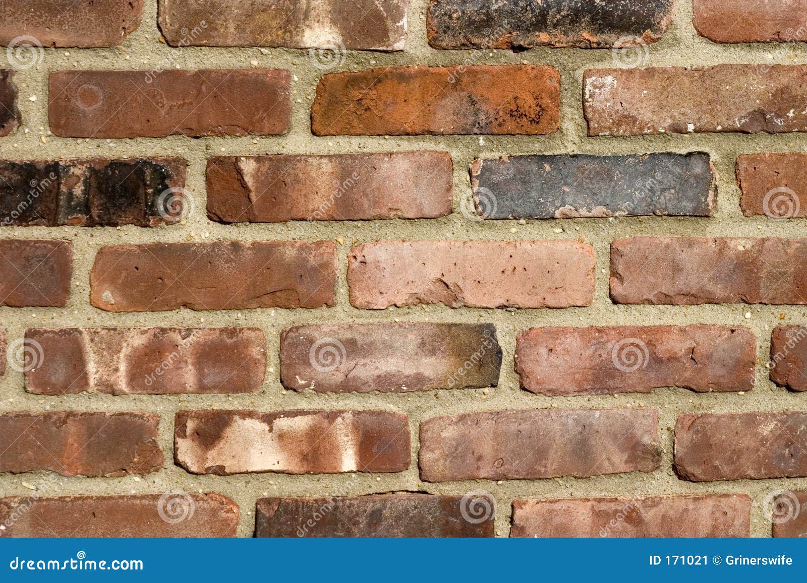 Mur de briques image stock. Image du fermer, lignes, industrie - 171021