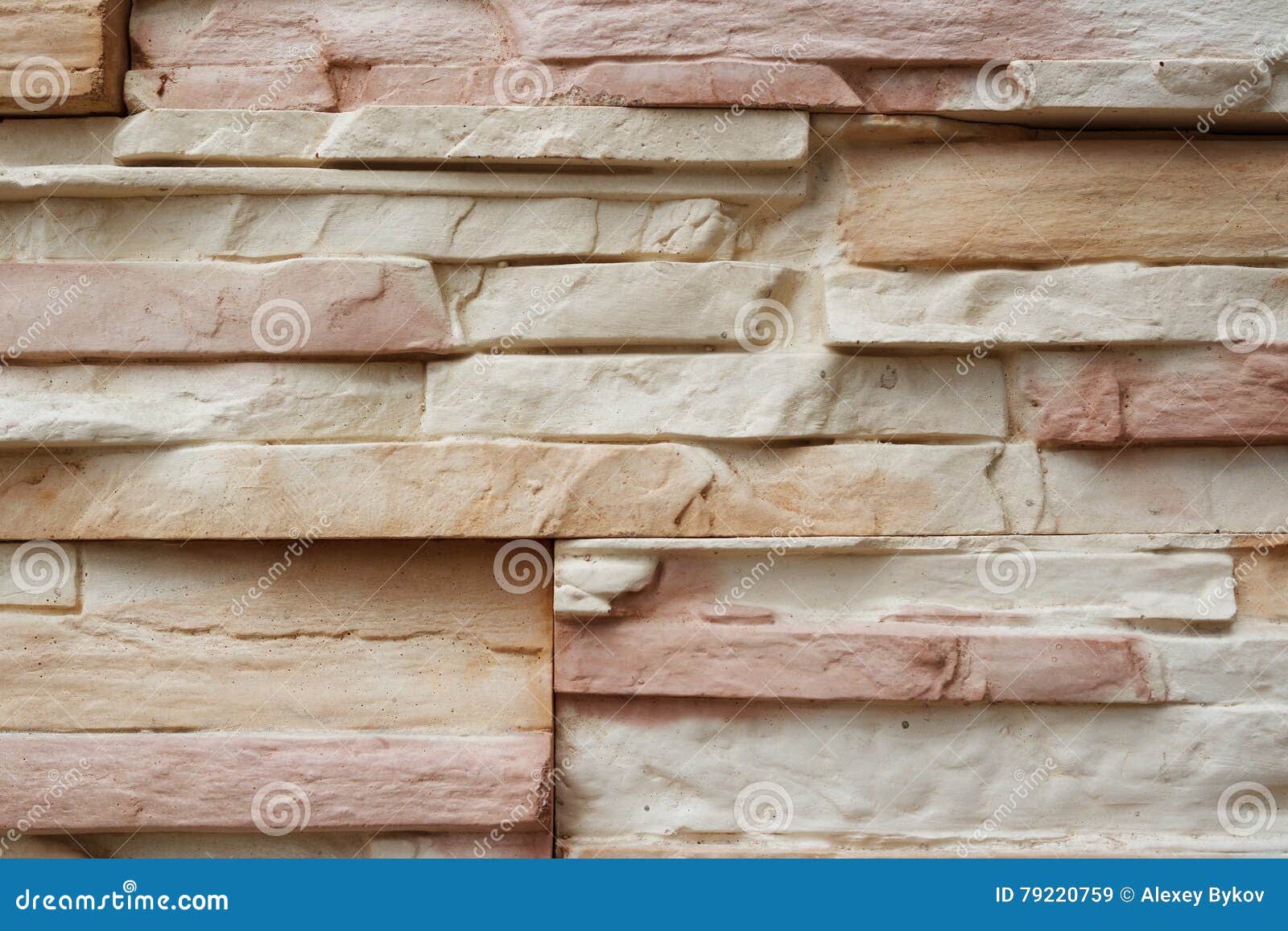 Mur De Briques Beige Rugueux Image stock - Image du brun, pierre: 79220759