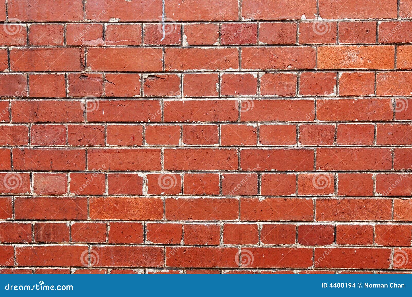 Mur de briques rouge photo stock. Image du construction - 4400194