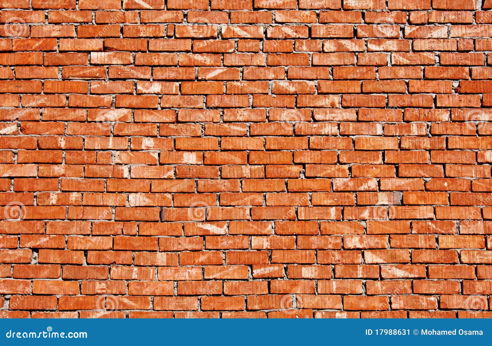 Mur de briques rouges image stock. Image du rectangle - 17988631