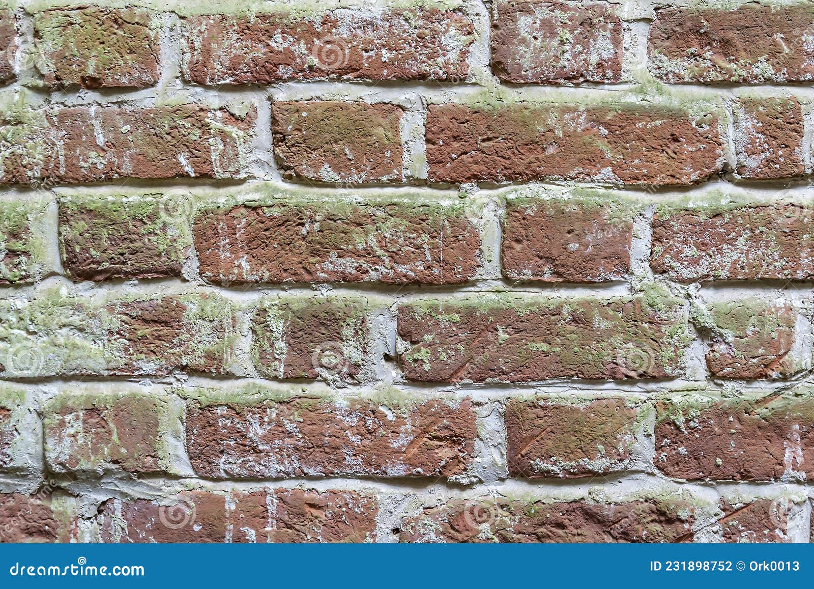 Mur de briques rouges photo stock. Image du construit - 231898752