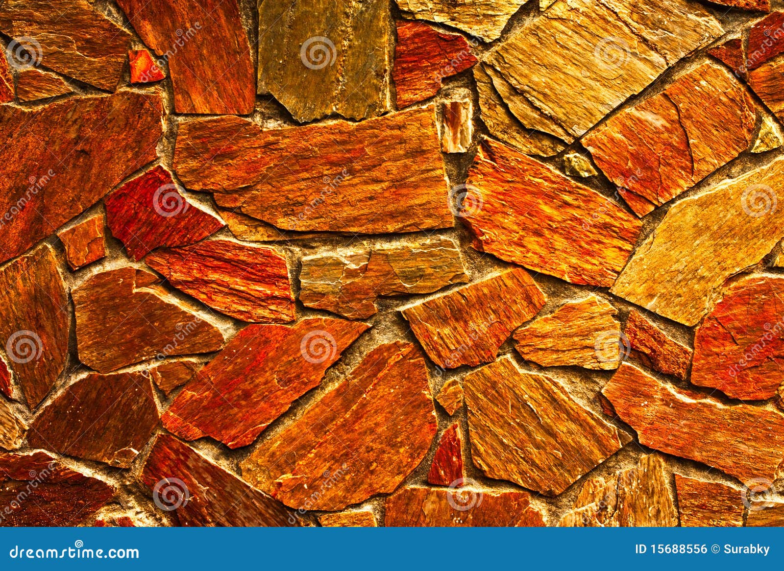 Mur de roche photo stock. Image du architectural, blocaille - 15688556