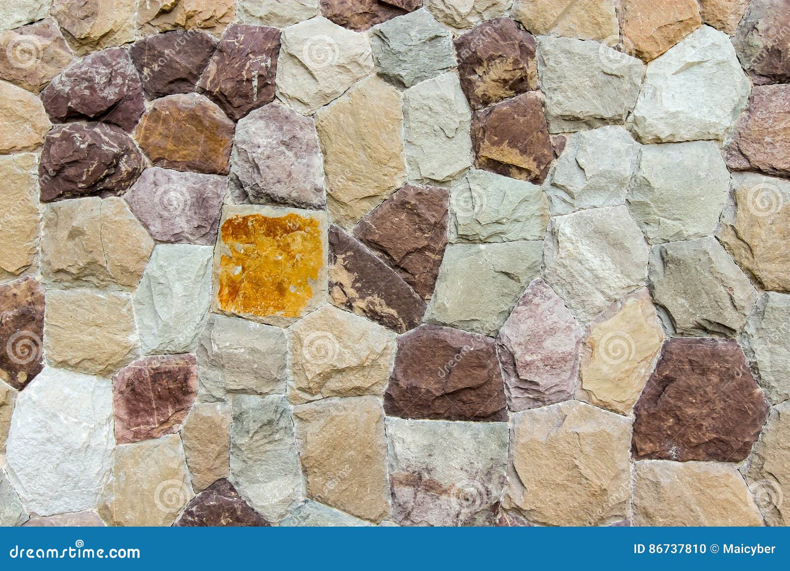 Mur De Roche, Mur En Pierre Photo stock - Image du matériau, solide ...