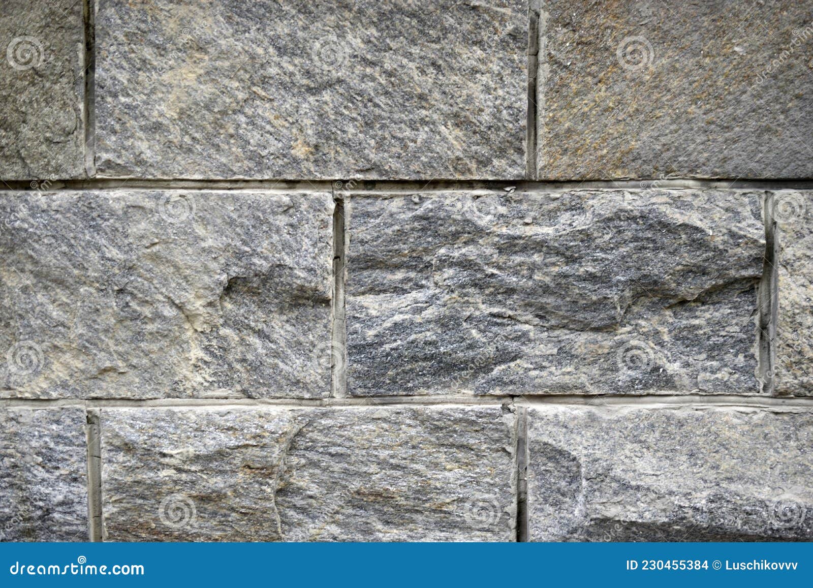 Mur En Pierre De Granit Gris Photo stock - Image du configuration ...