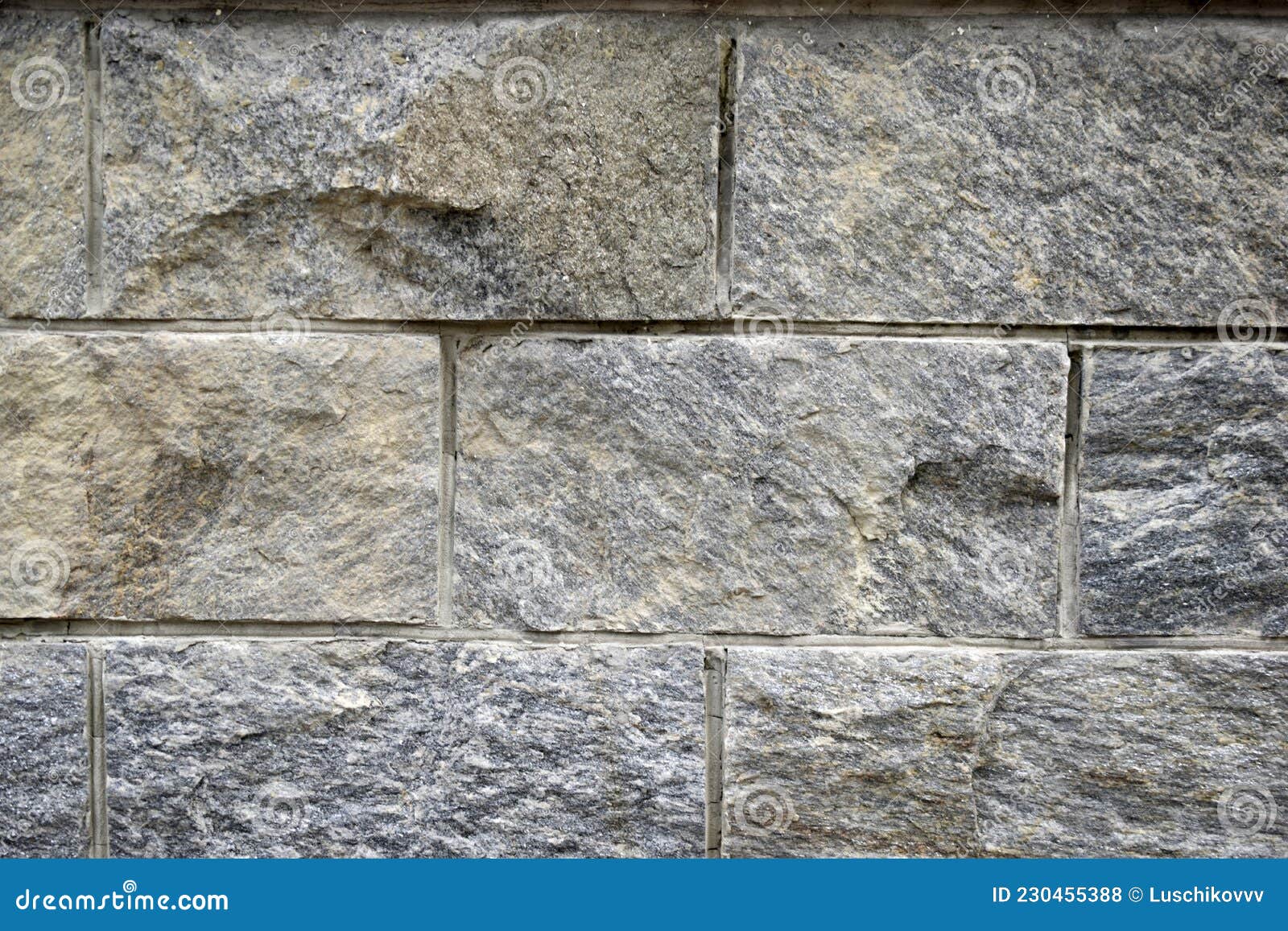 Mur En Pierre De Granit Gris Photo stock - Image du bloc, configuration ...