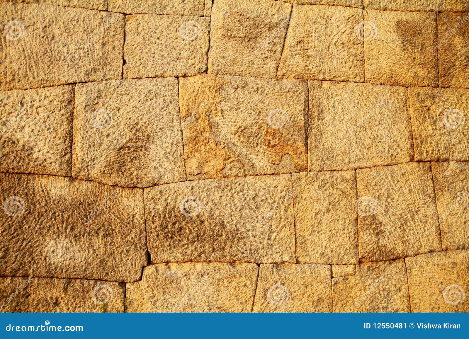 Mur En Pierre Du Fort De Hampi Image stock - Image du blocs, roche ...