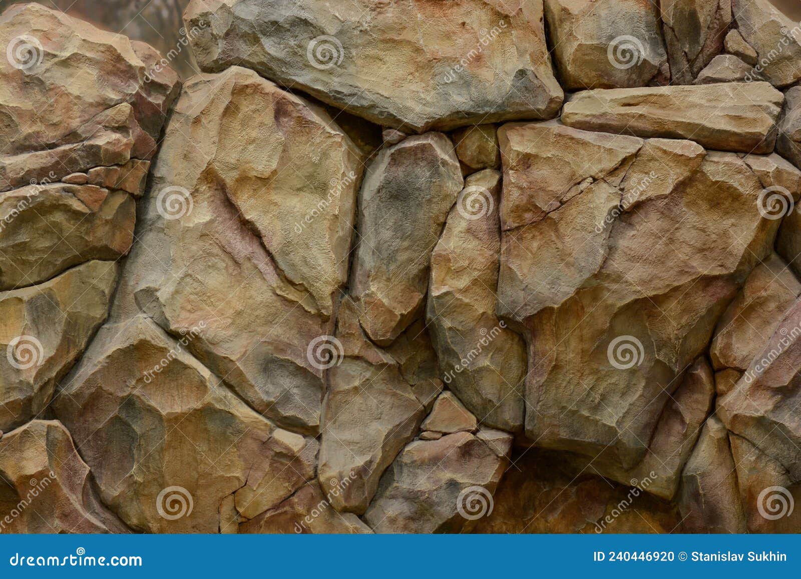 Mur En Pierre. Texture Des Grosses Pierres Photo stock - Image du ...