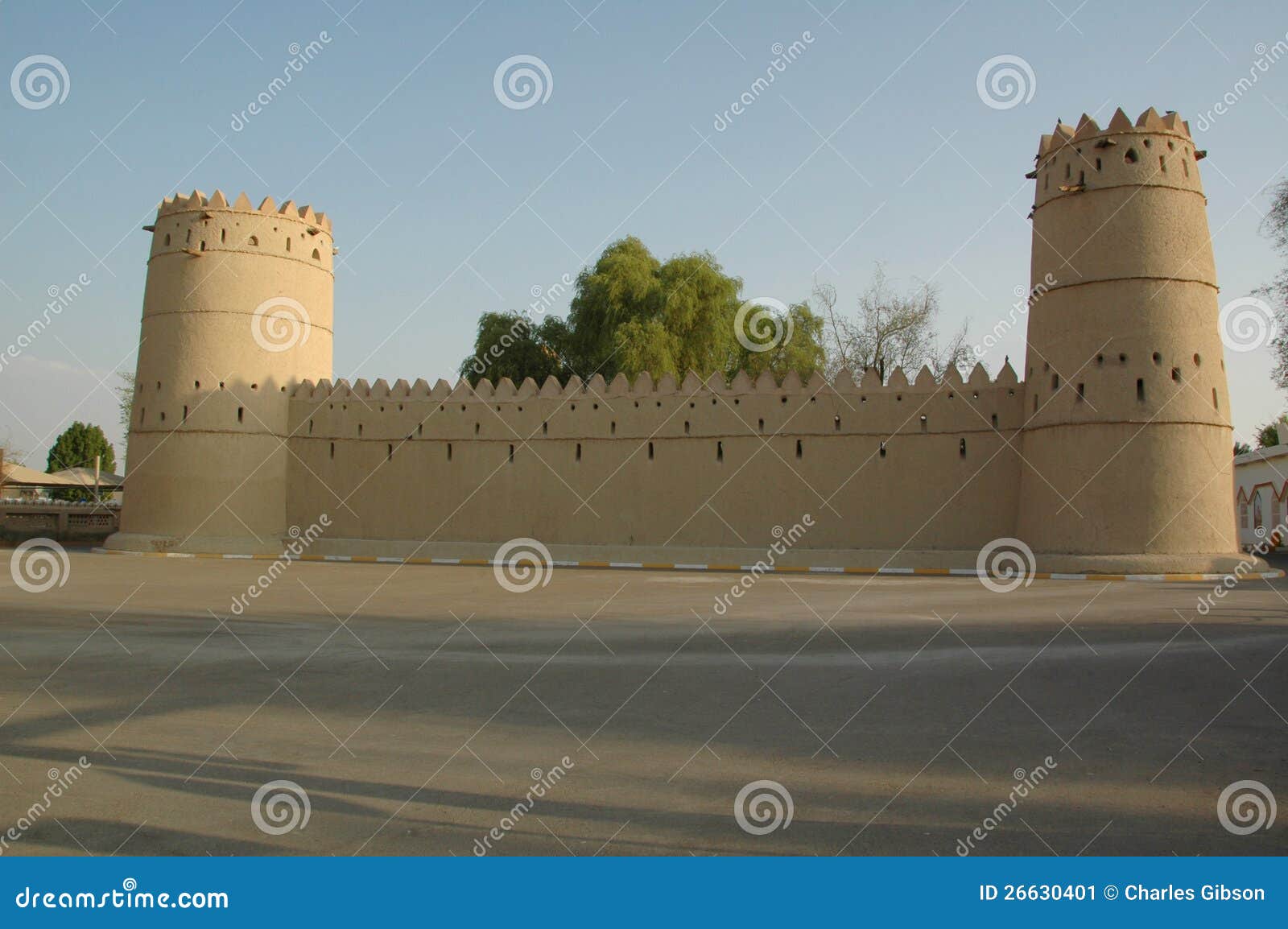 Murabba a Fort, City of Al Ain Stock Image - Image of castle, military ...
