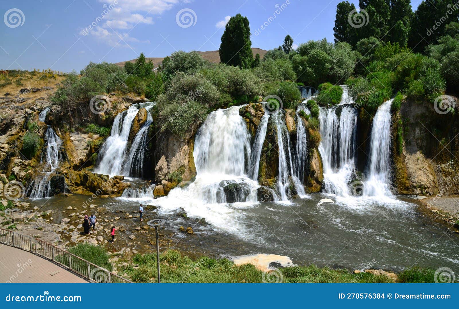 Muradiye Waterfall Stock Image | CartoonDealer.com #42576943