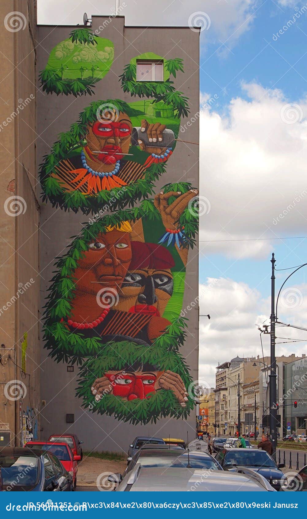 Mural abstracto foto editorial. Imagen de extracto, referido - 56041251