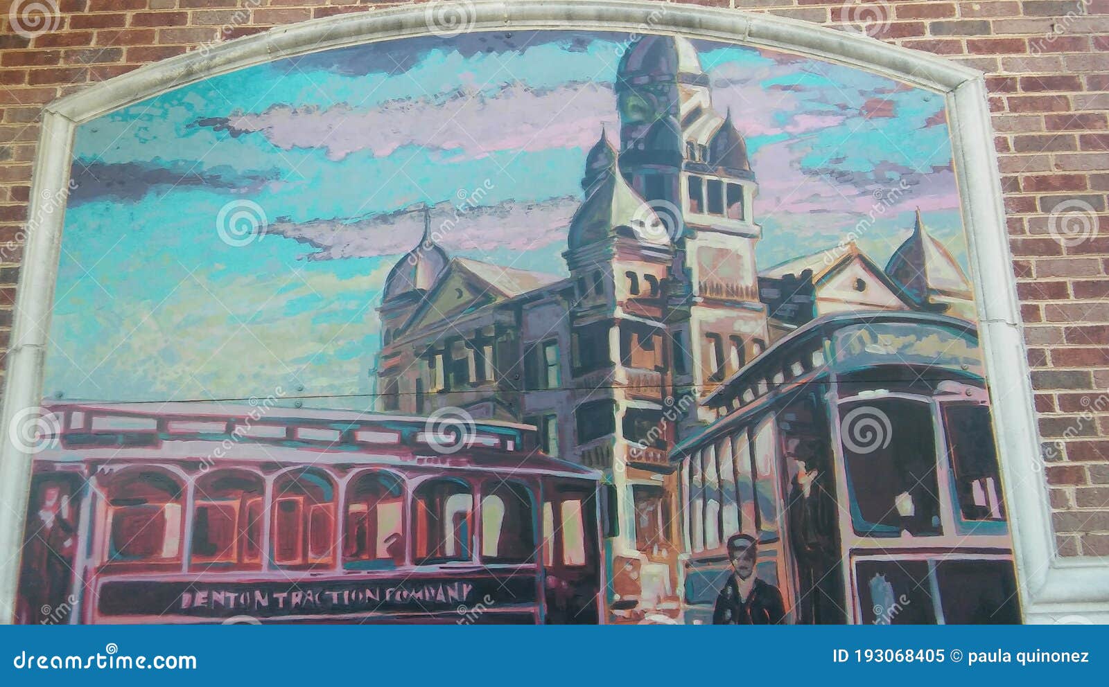 Mural Art Work Denton Texas Editorial Image - Image of road, texas ...