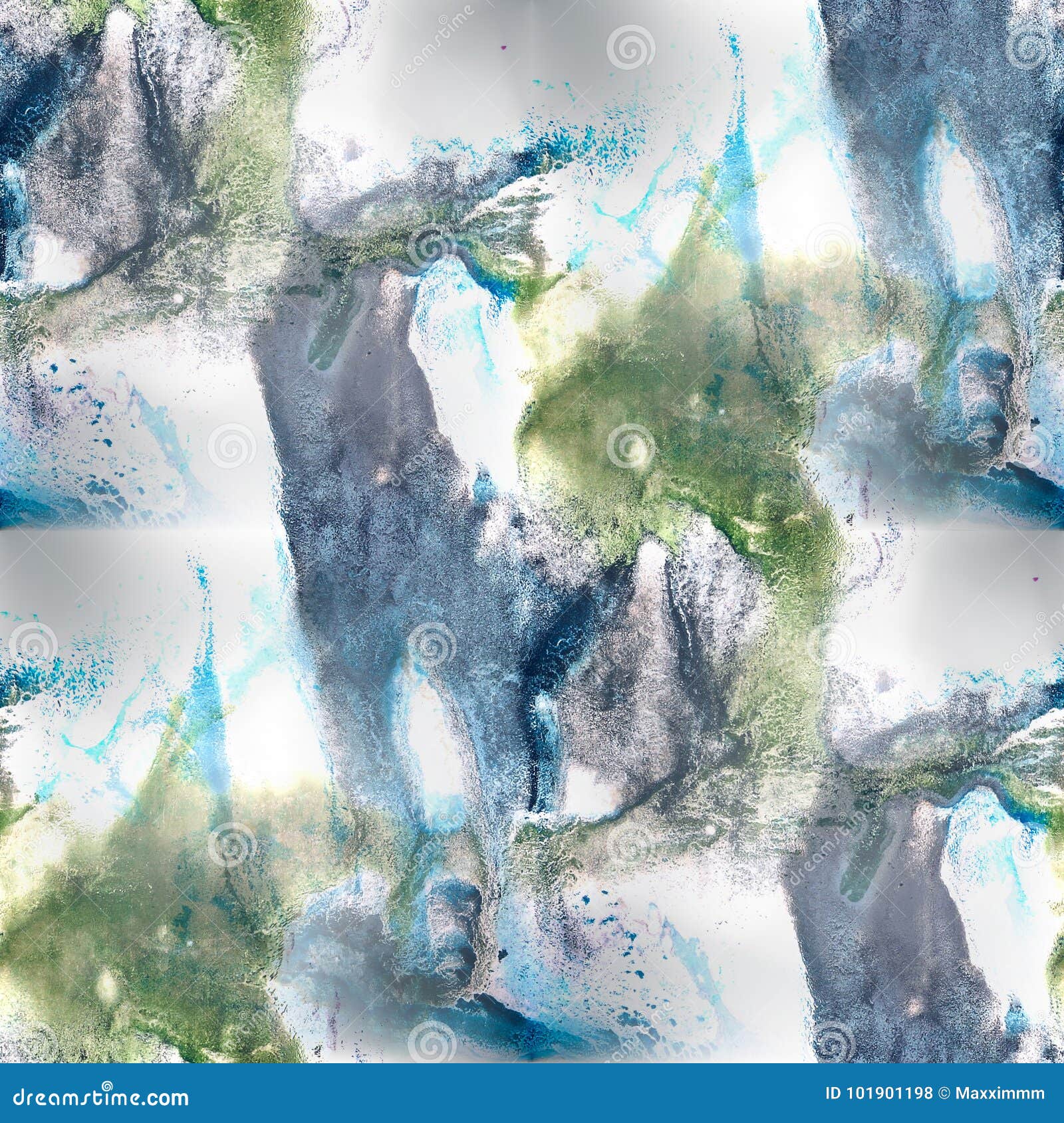 Mural Background Seamless Blue Green Pattern Background Textu Stock ...