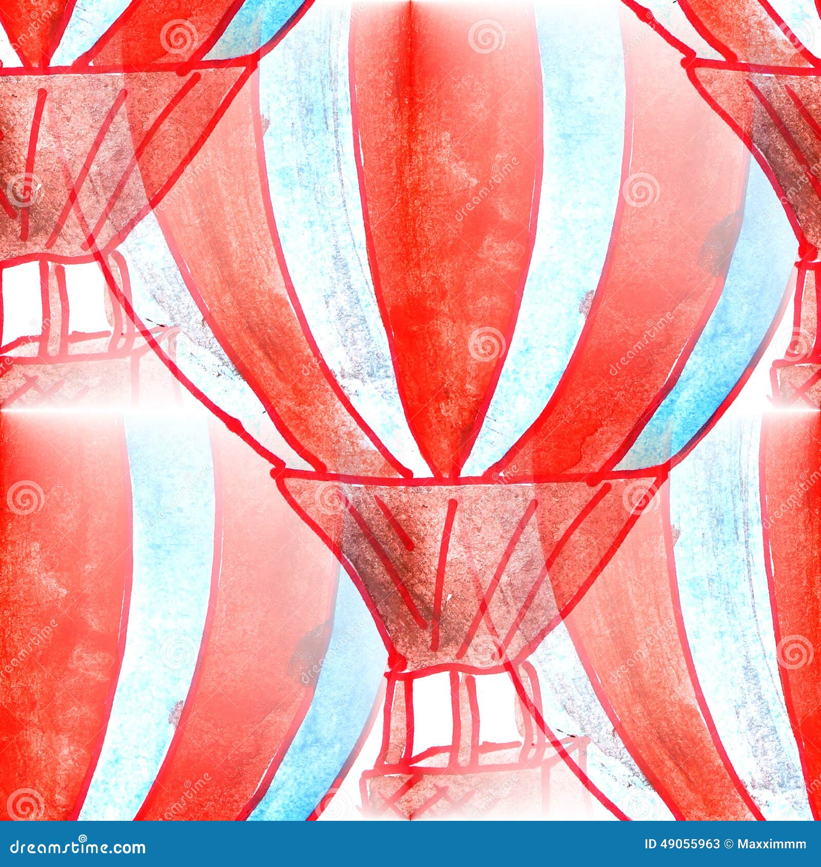 Mural Background Seamless Pattern Balloon Texture Royalty-Free Stock ...