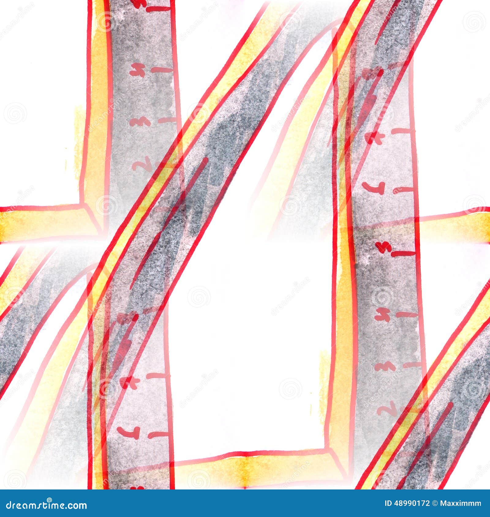 Mural Background Seamless Pattern Ruler Texture Stock Photo - Image of ...