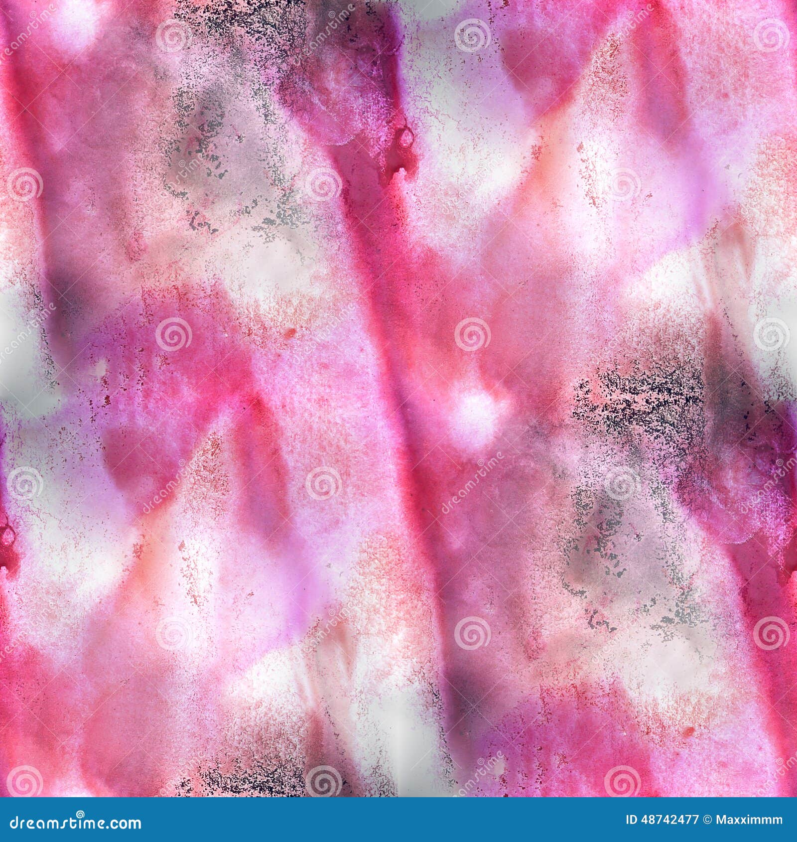 Mural Black, Pink Seamless Pattern Background Stock Illustration ...