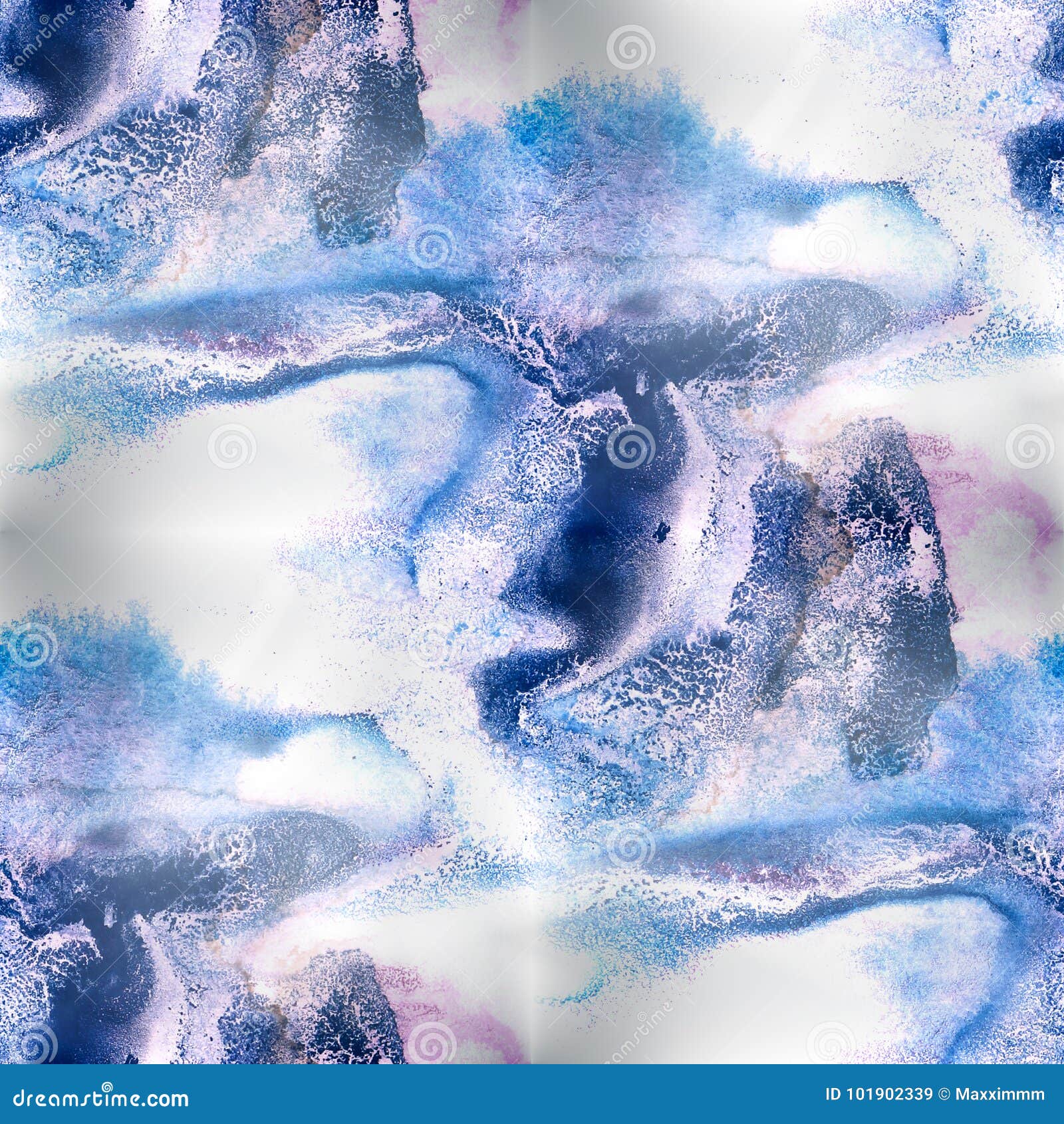 Mural Blue Background Seamless Pattern Background Texture Wall Stock ...