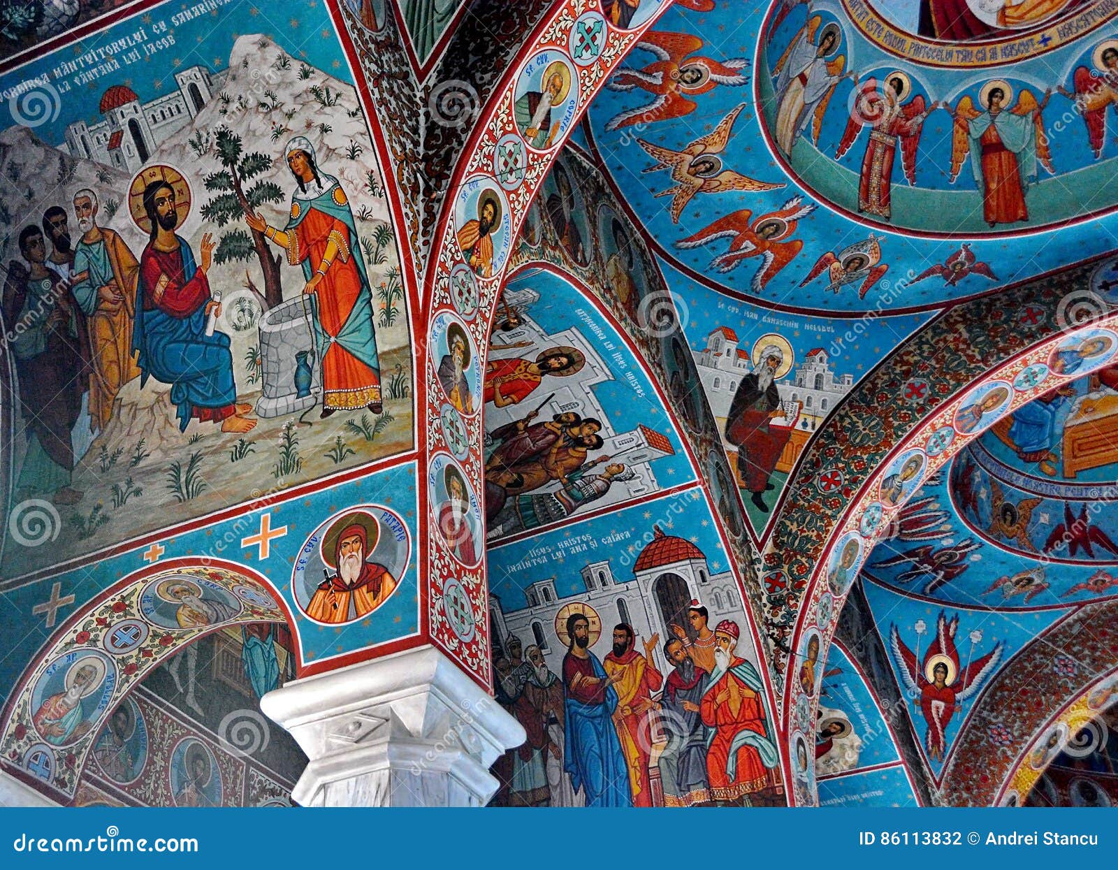 Sihastria Monastery Romania Editorial Photography - Image of orthodox ...