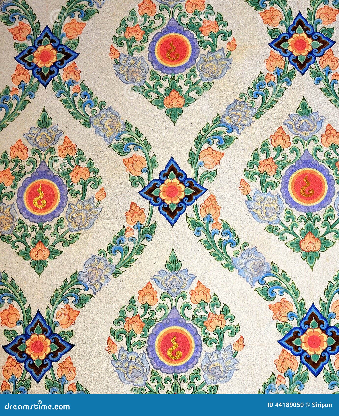 Mural painting stock photo. Image of king, pattern, painting - 44189050