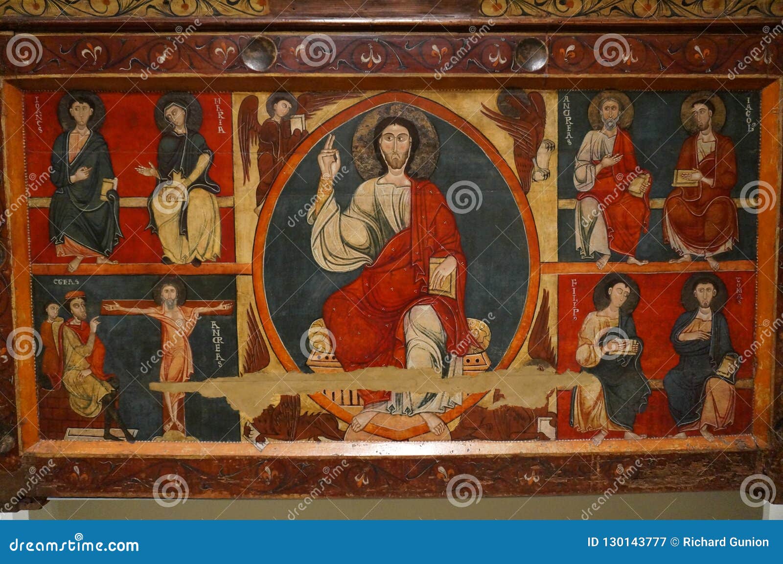 Mural Religioso En El Museo Fotografía editorial - Imagen de europa ...
