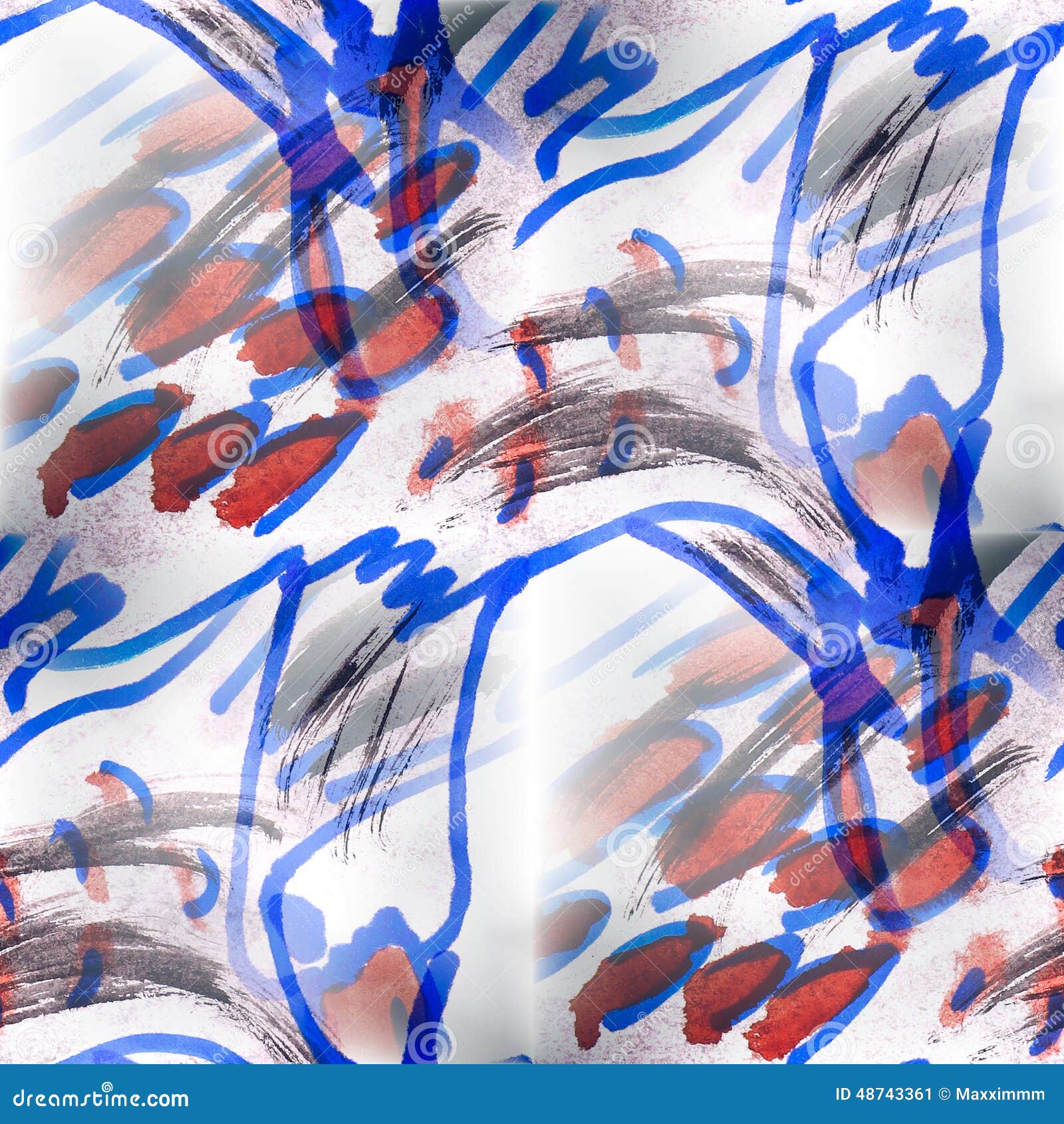 Mural Seamless Pattern Place Background Texture Royalty-Free Stock ...