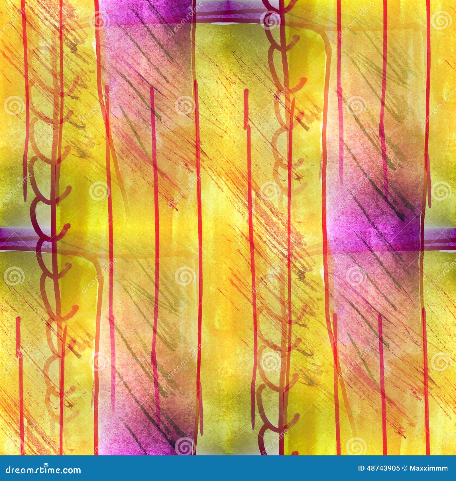 Mural Seamless Notebook Pattern Background Stock Illustration ...