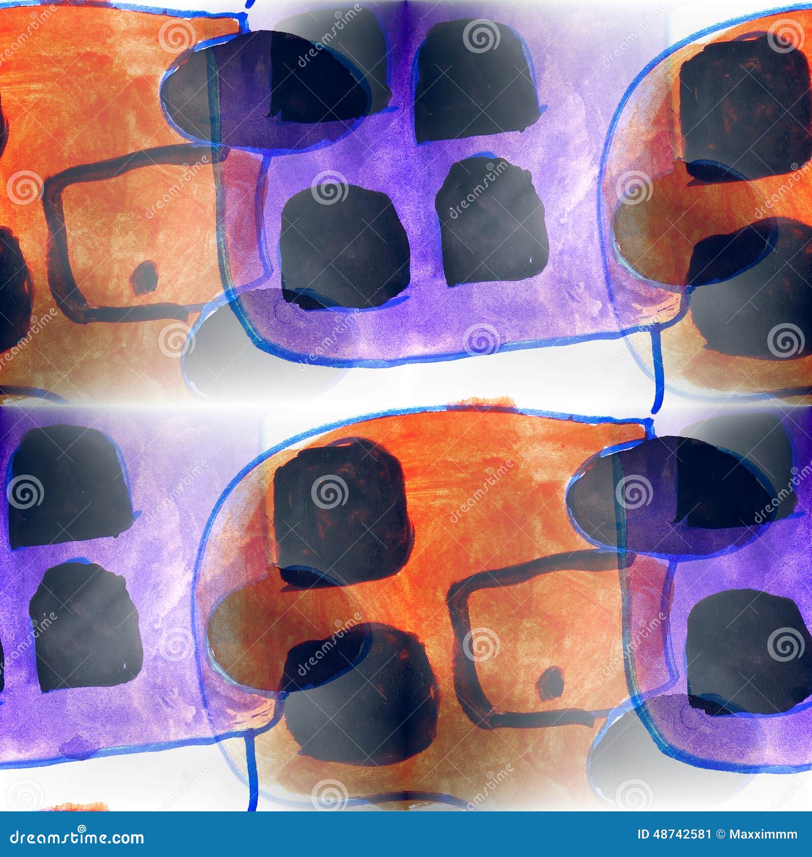 Mural Seamless Pattern Trailer Background Texture Royalty-Free Stock ...