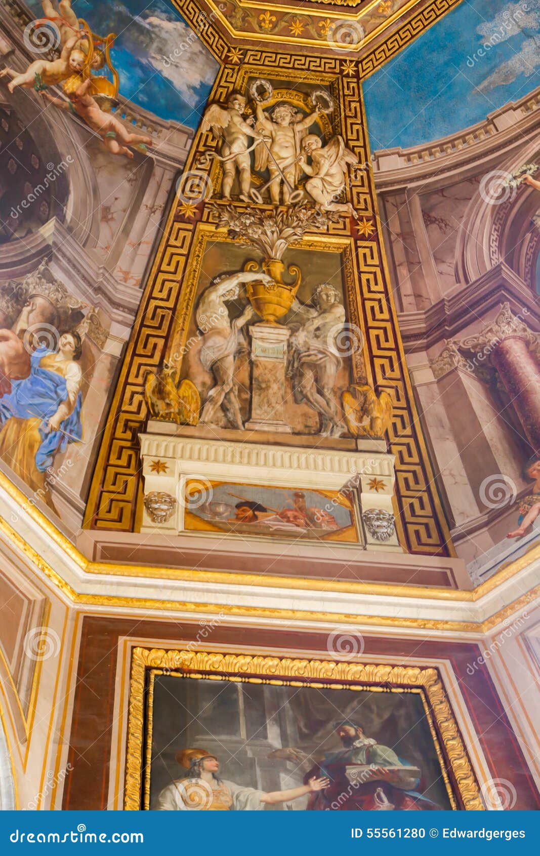 Mural - Vatican Museum editorial image. Image of arts - 55561280
