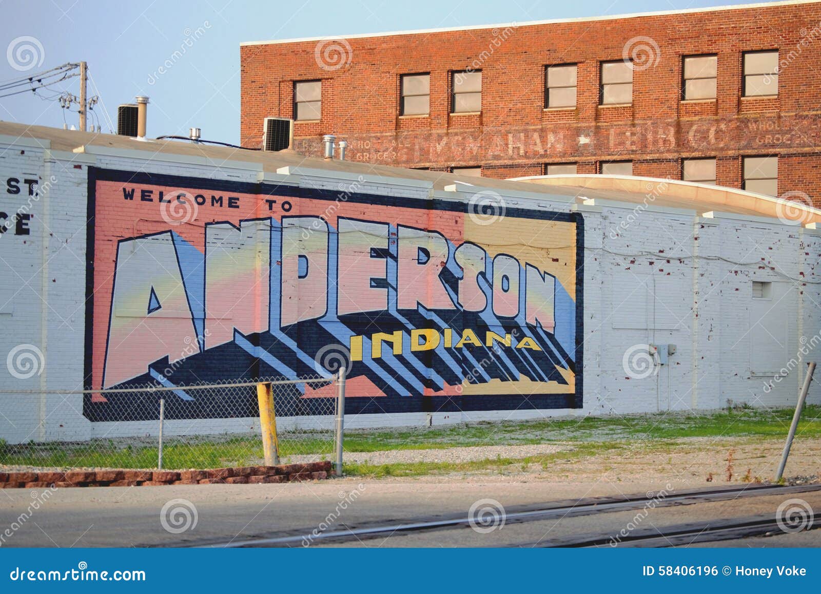 Mural editorial photo. Image of peaceful, indiana, park - 58406196