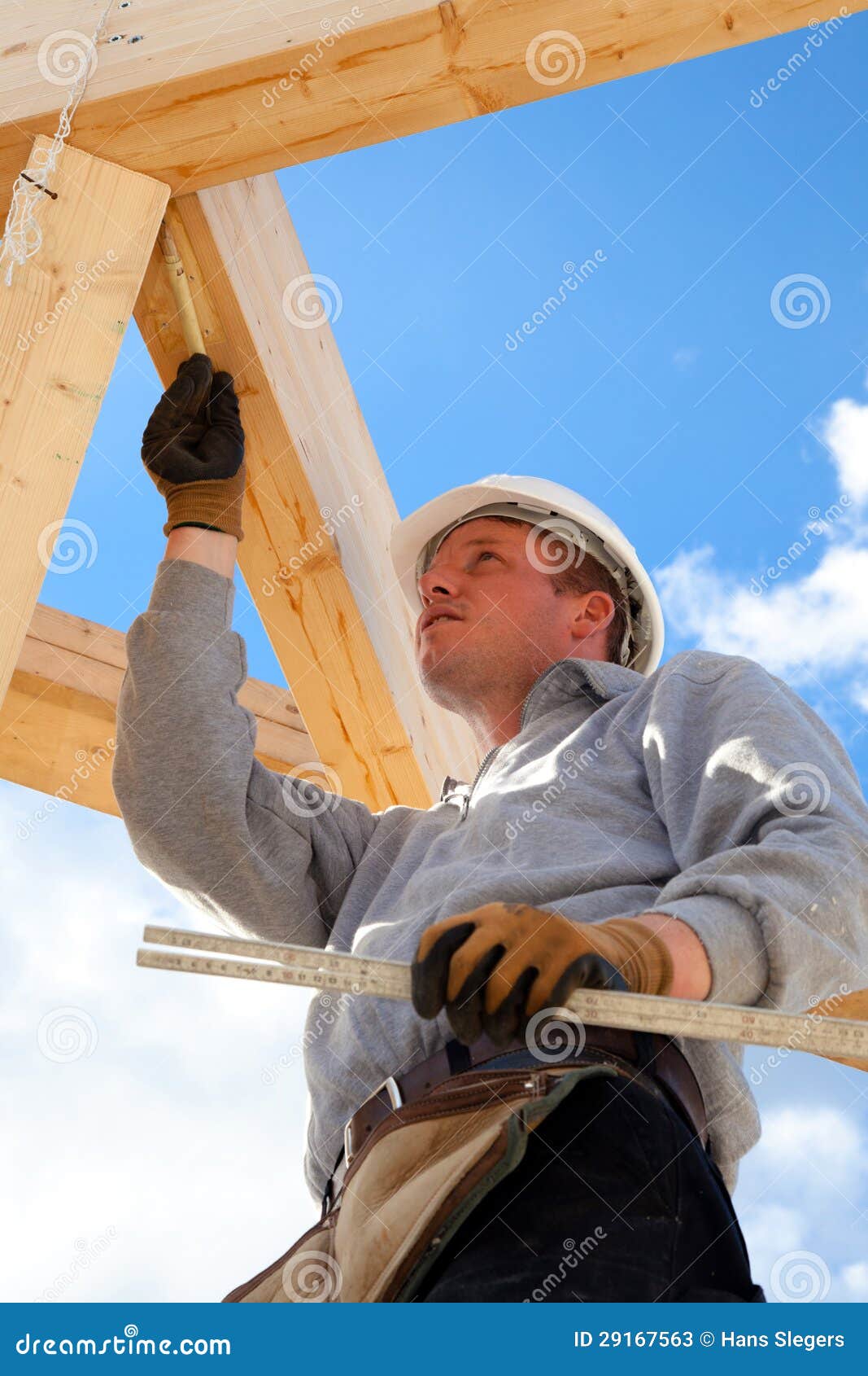 Muratore autentico immagine stock. Immagine di manuale - 29167563