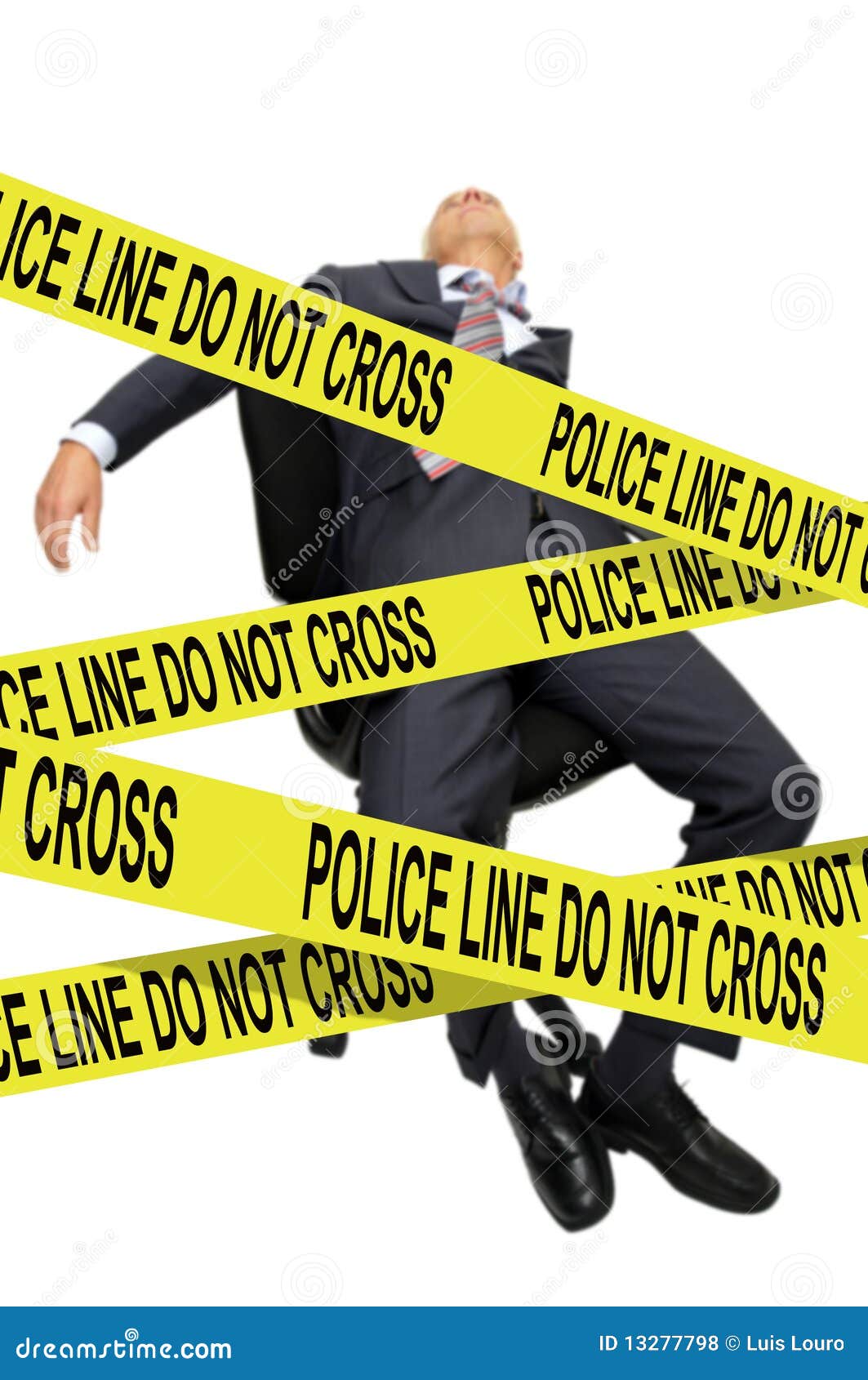 Murder stock photo. Image of male, businesspeople, line - 13277798