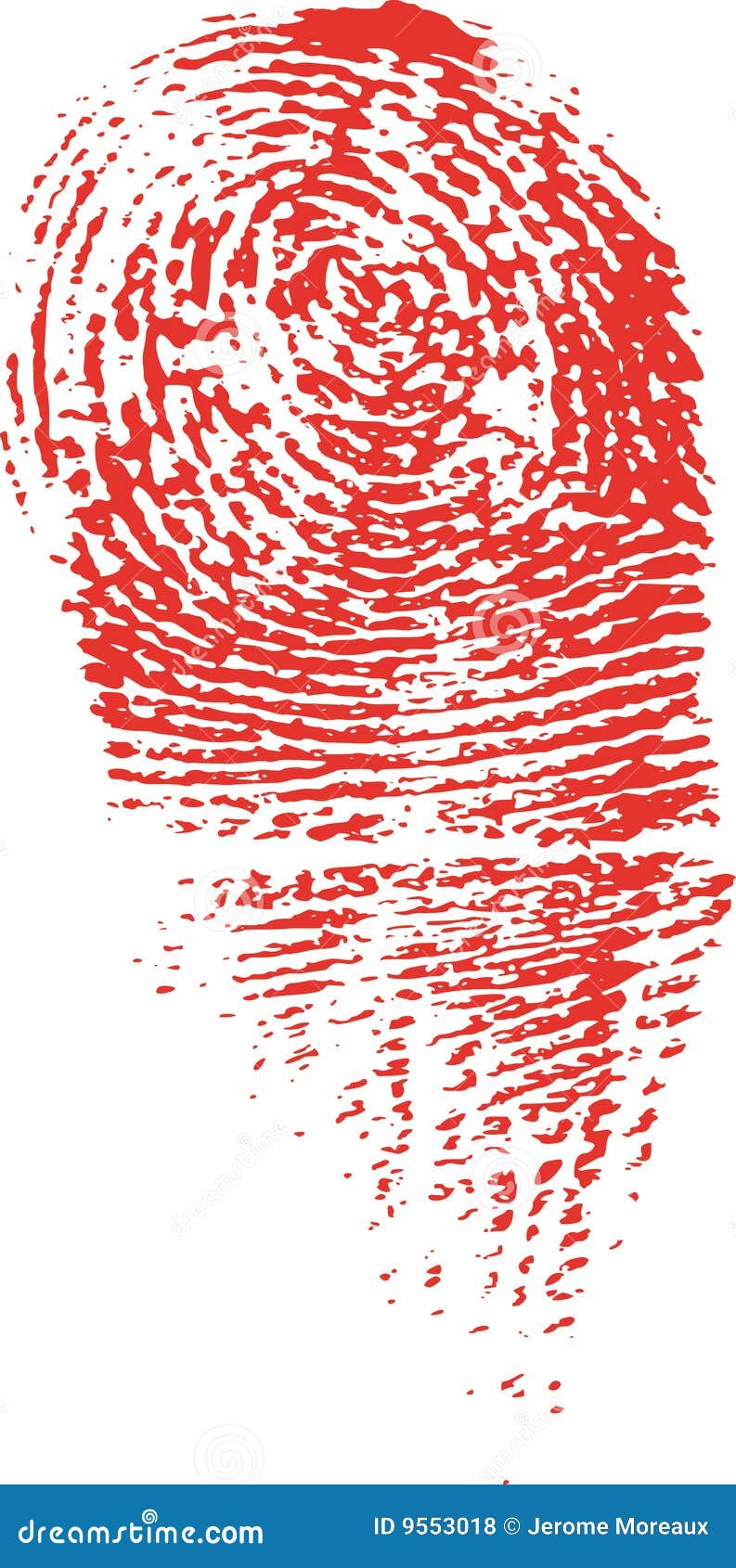 Murder Fingerprint stock illustration. Illustration of design - 9553018
