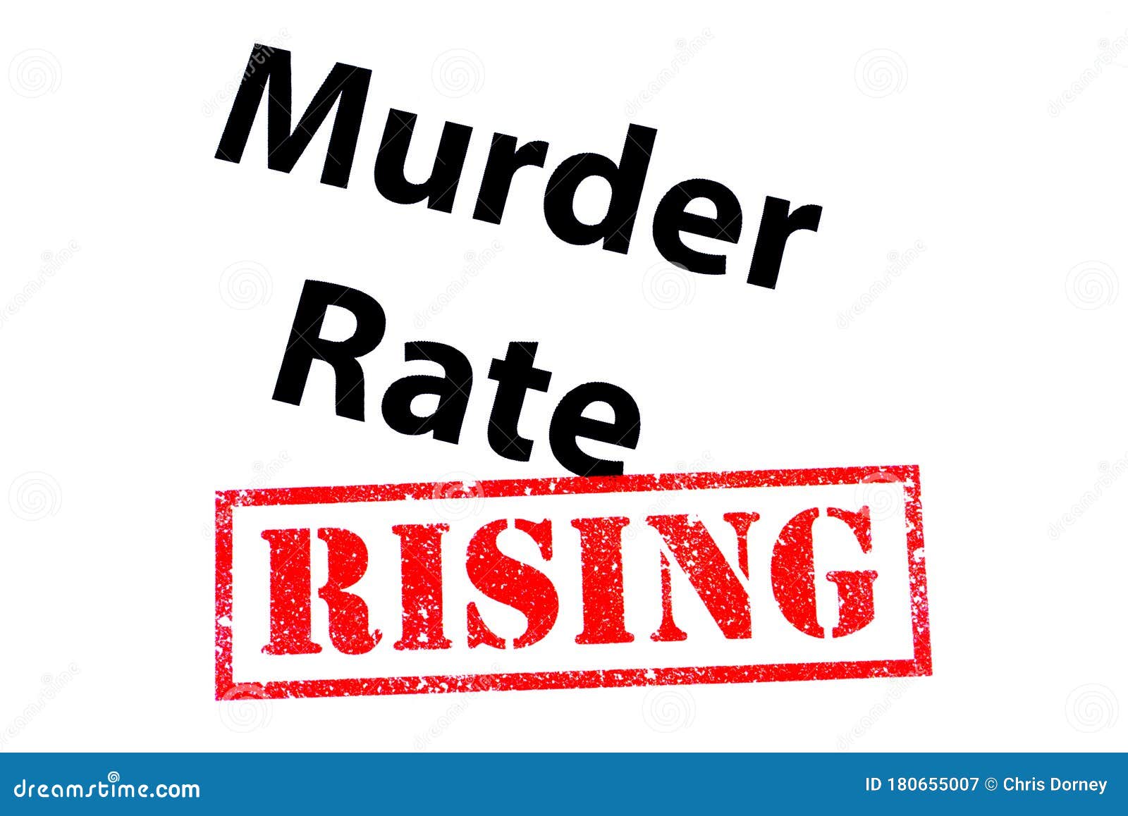 Murder Rate Rising stock illustration. Illustration of catastrophic ...