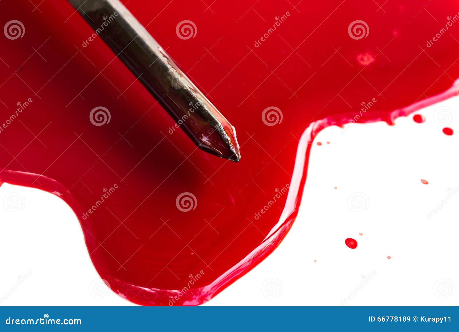 Murder. Red blood on white stock image. Image of danger - 66778189