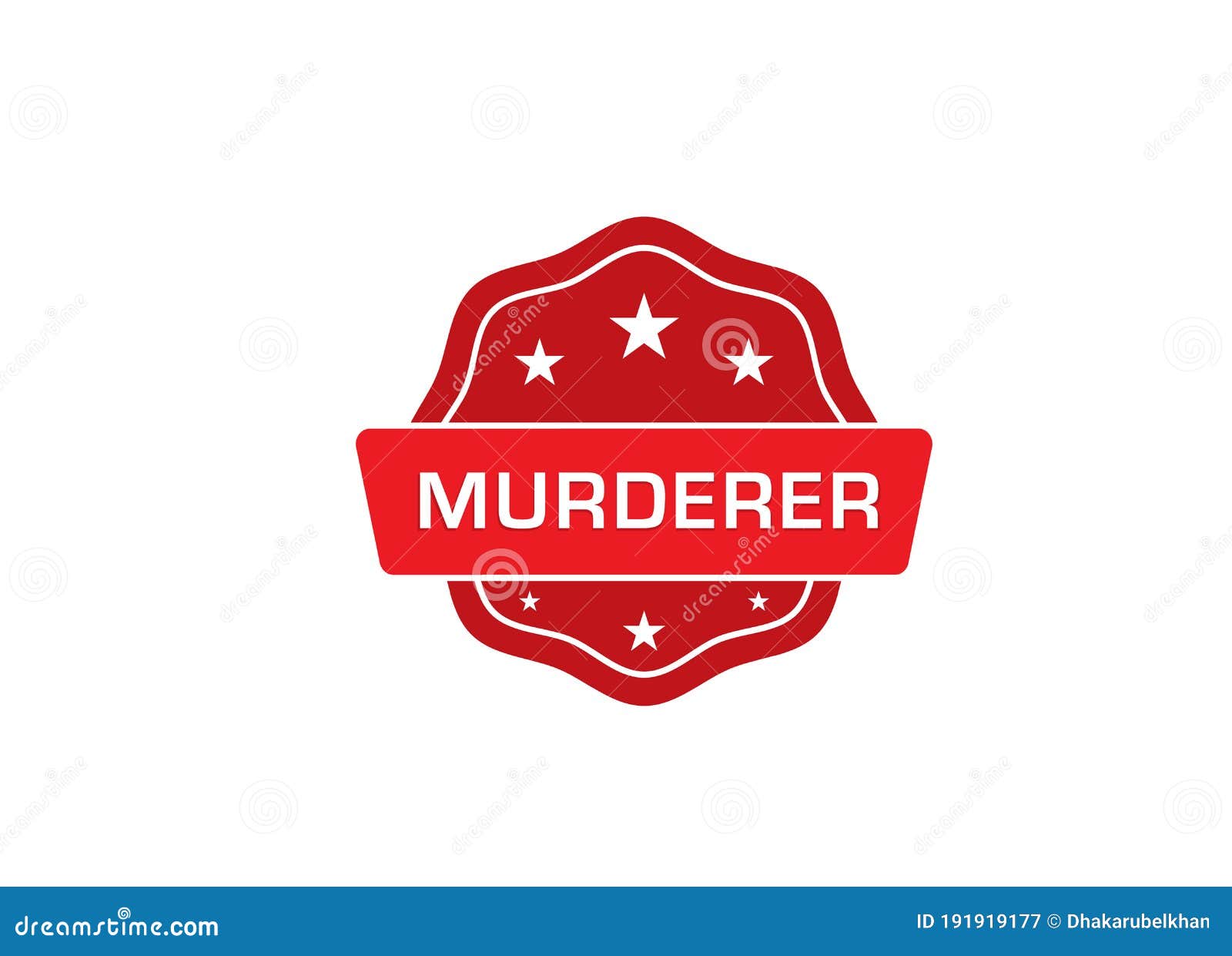 Murderer Stamp,Murderer Rubber Stamp Stock Vector - Illustration of ...