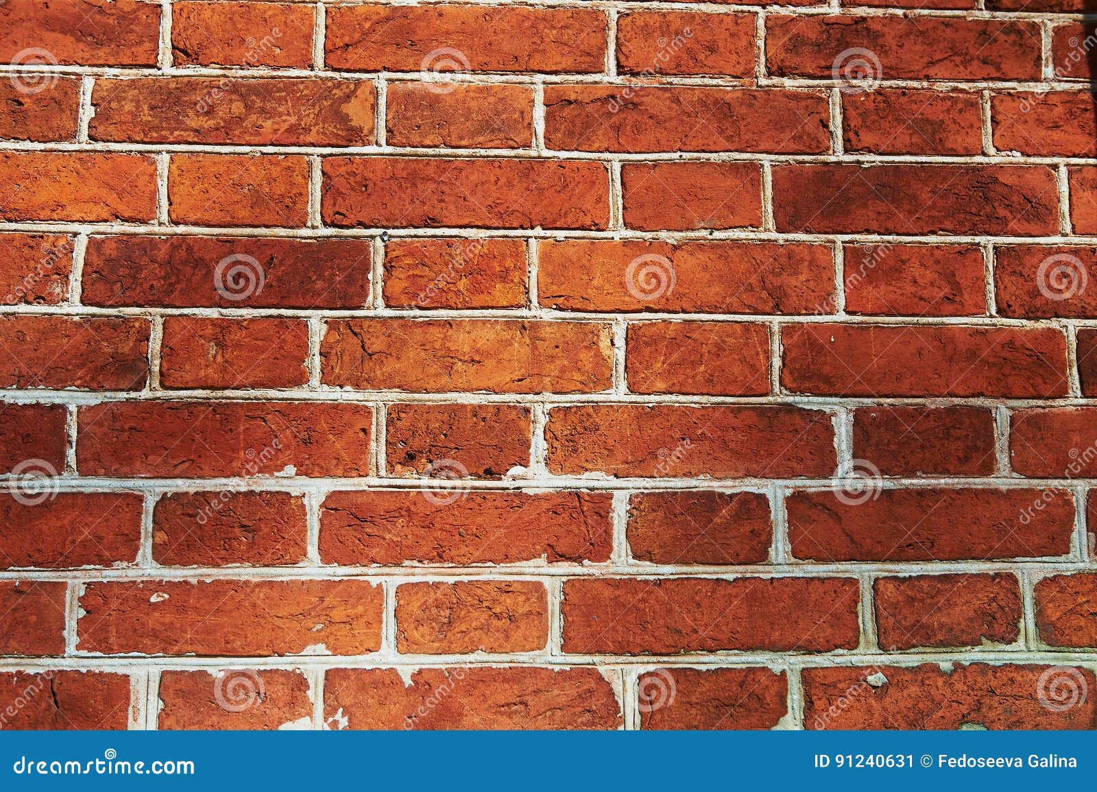 Muren Van Oude Rode Baksteen De Textuur Van De Muur Stock Afbeelding ...