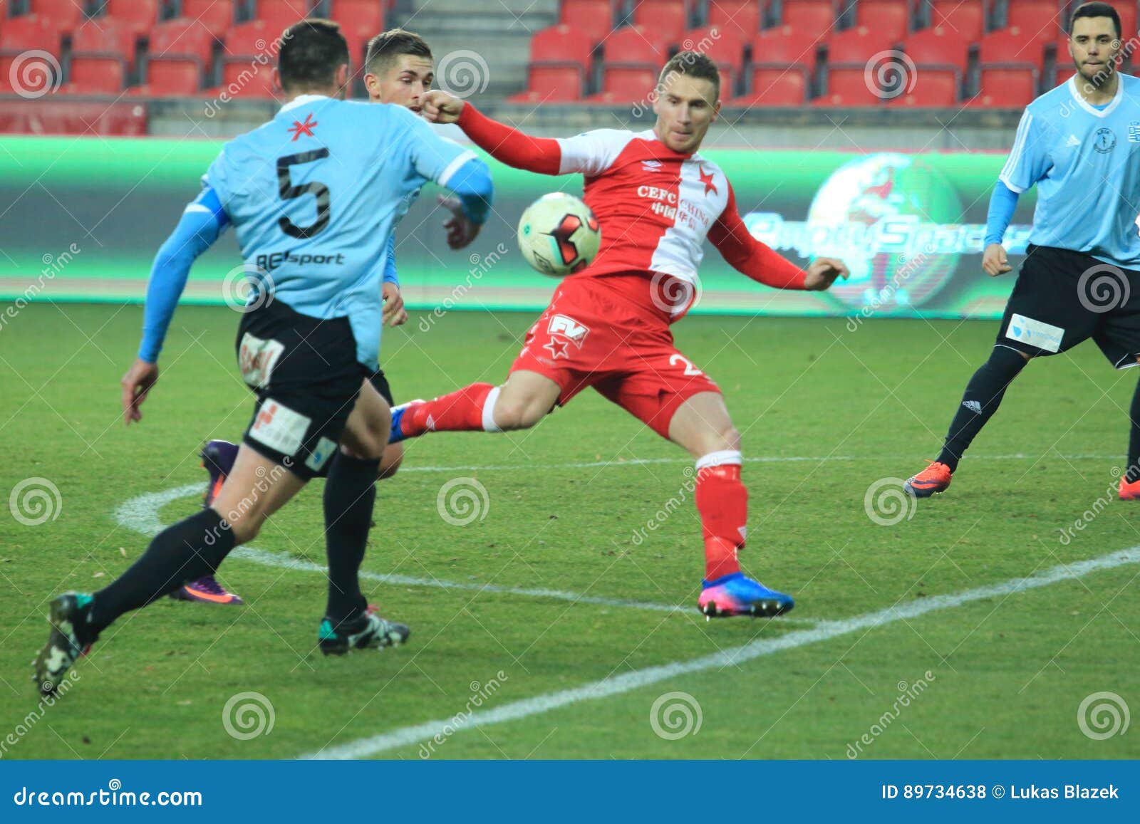 Muris Mesanovic - Slavia Prague Foto de Stock Editorial - Imagem de ...