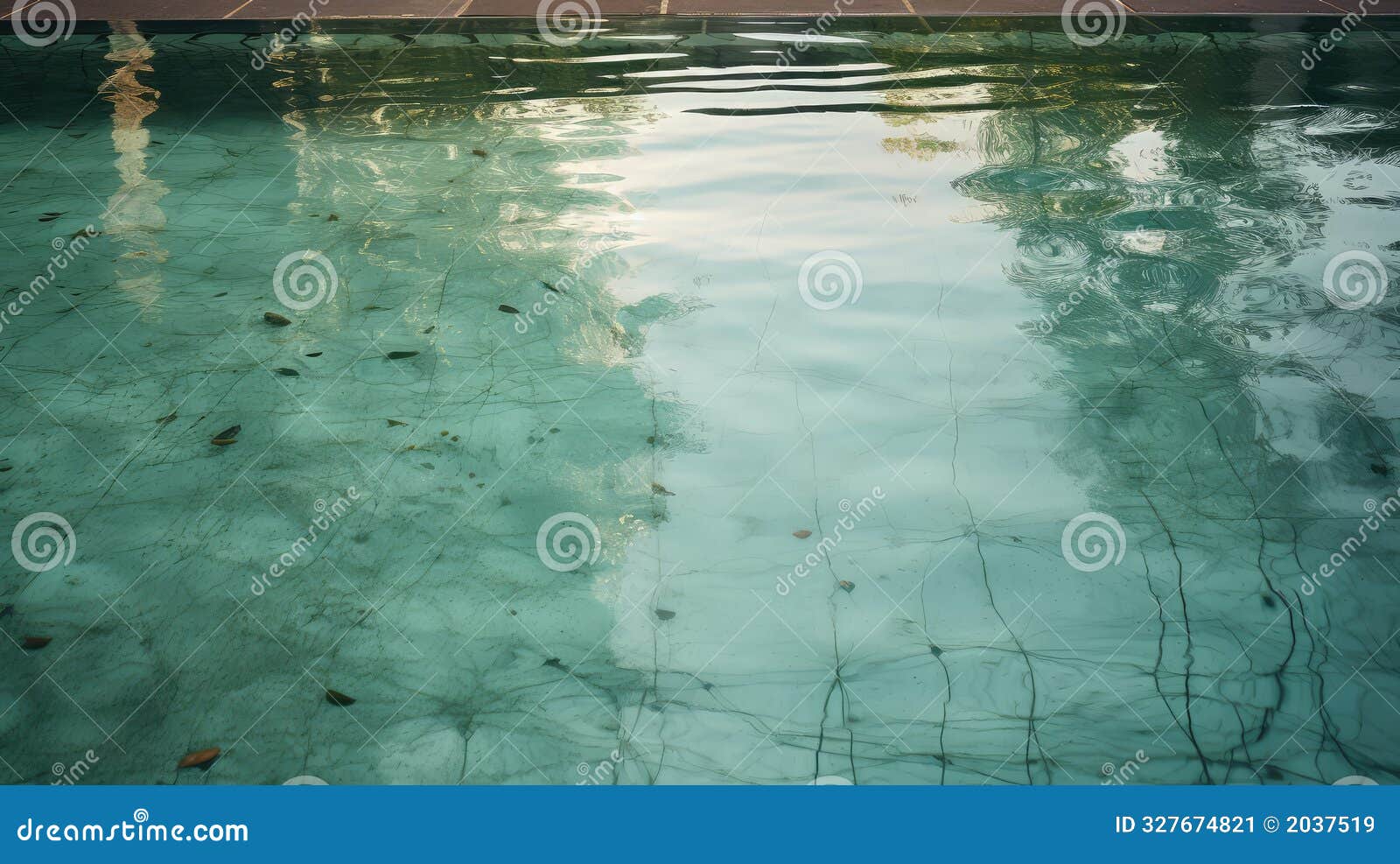 Murky cloudy pool water stock illustration. Illustration of filter ...