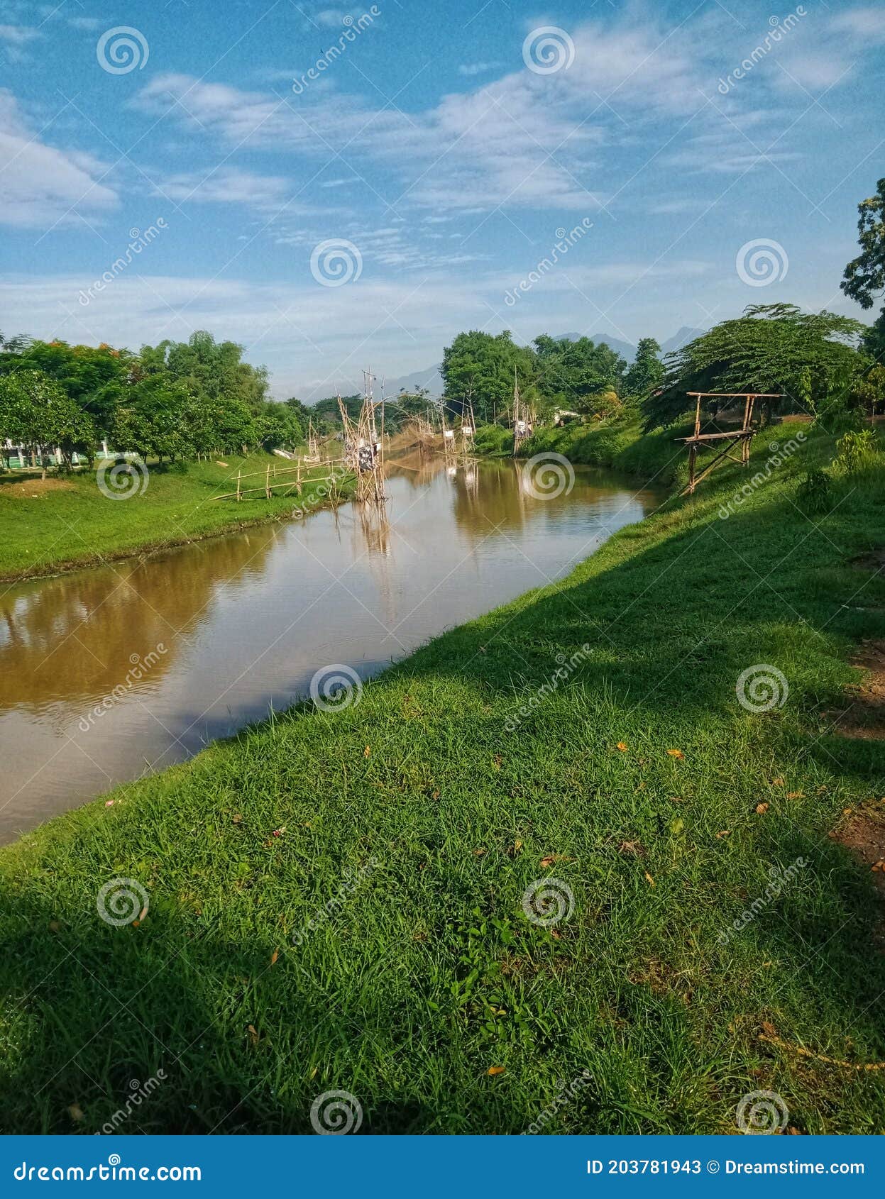Murky river photo stock image. Image of blue, river - 203781943