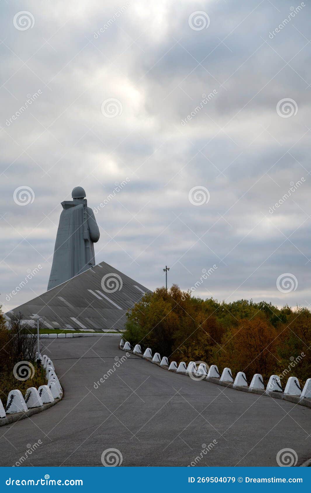 Murmansk Russia September 17 2021 A Monument To Alyosha Editorial