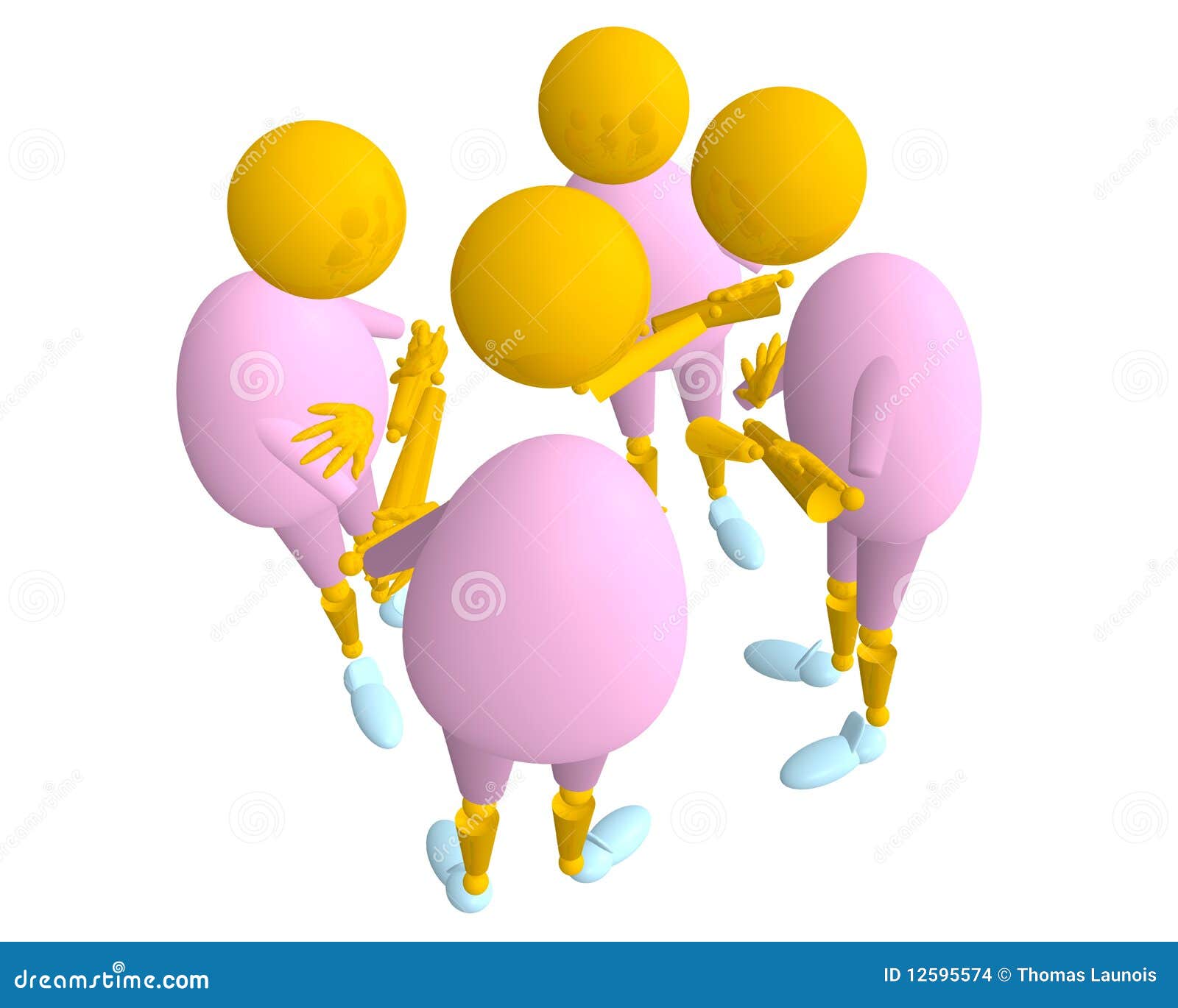 Murmur stock illustration. Illustration of chatty, four - 12595574