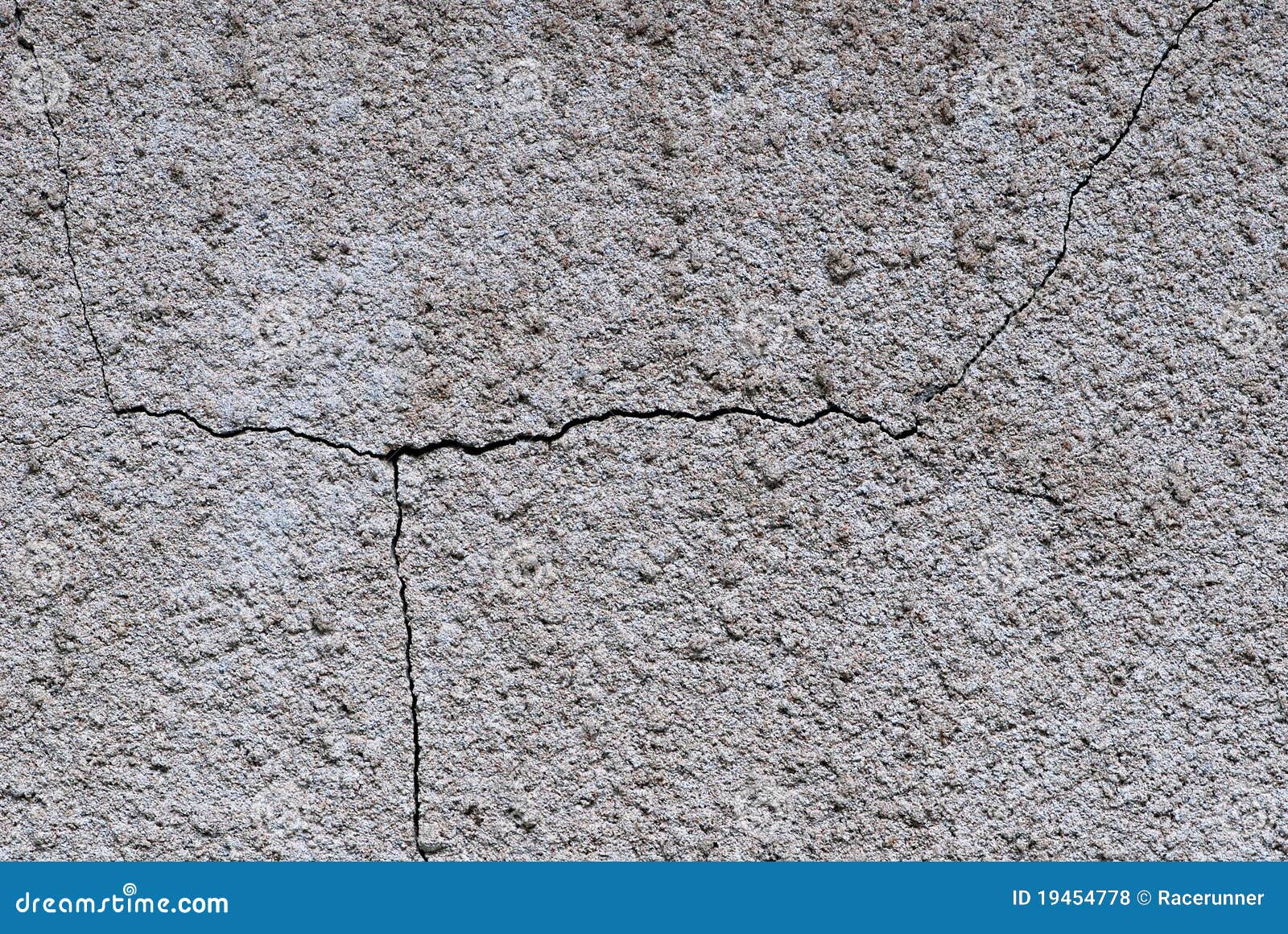 Muro de cimento rachado foto de stock. Imagem de sujo - 19454778