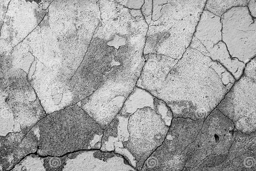Muro de cimento rachado foto de stock. Imagem de estouro - 34048828