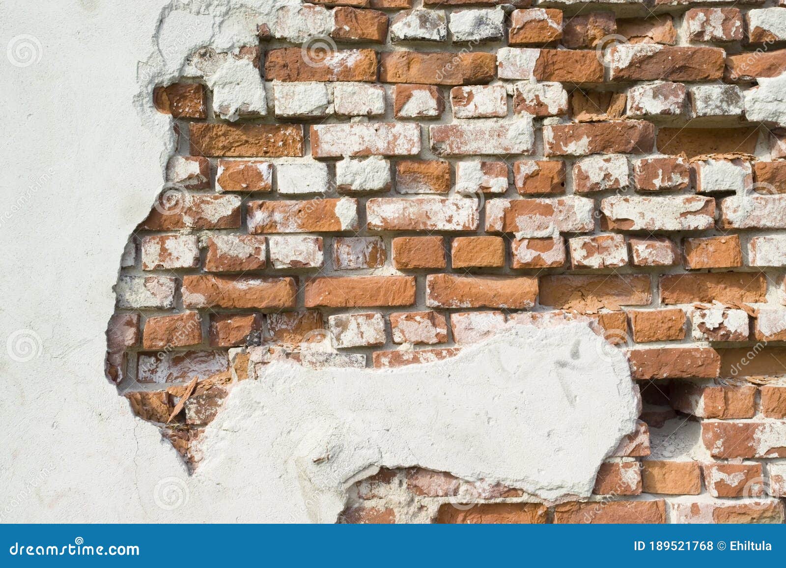 Muro de tijolo foto de stock. Imagem de queda, exterior - 189521768