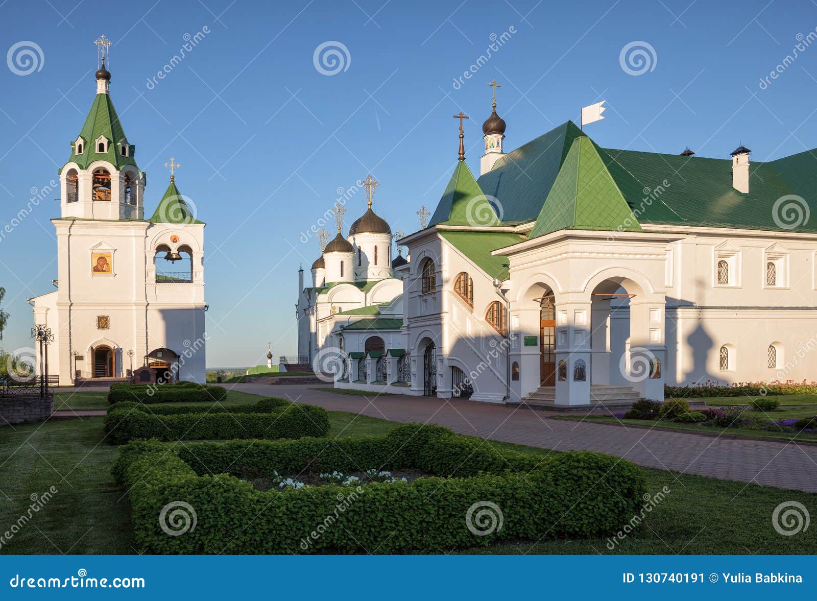 Murom, Saviour Transfiguration Monastery Stock Image - Image of ring ...