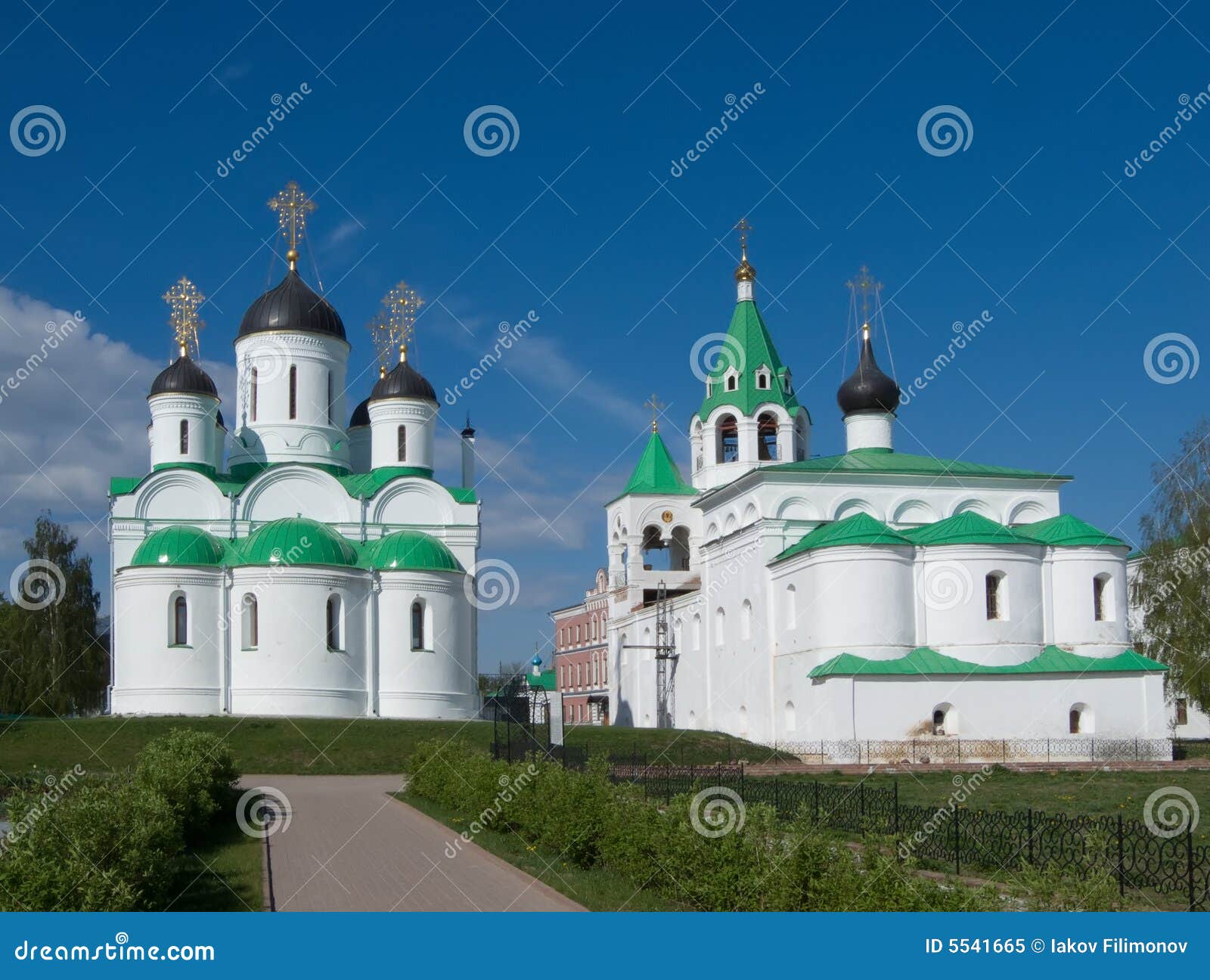 Murom. Spasskiy monastery stock image. Image of arch, church - 5541665