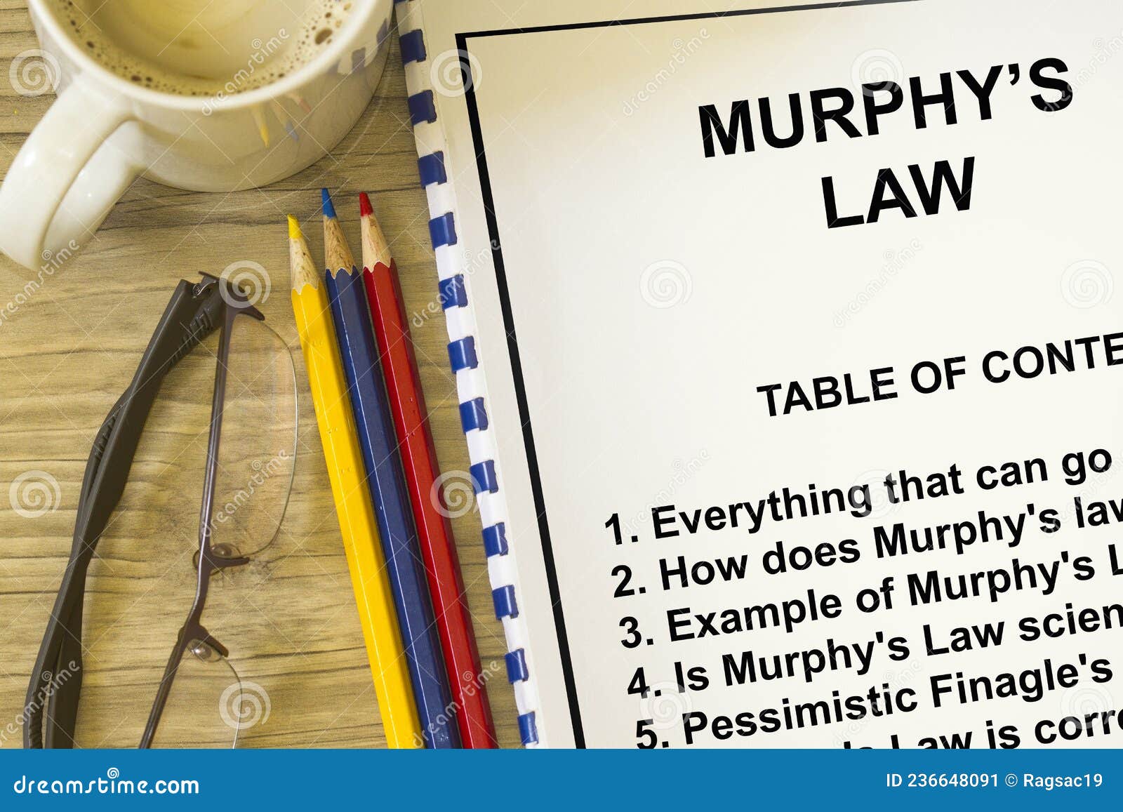 Murphys Law Concept- What Done is Done Stock Image - Image of careful ...