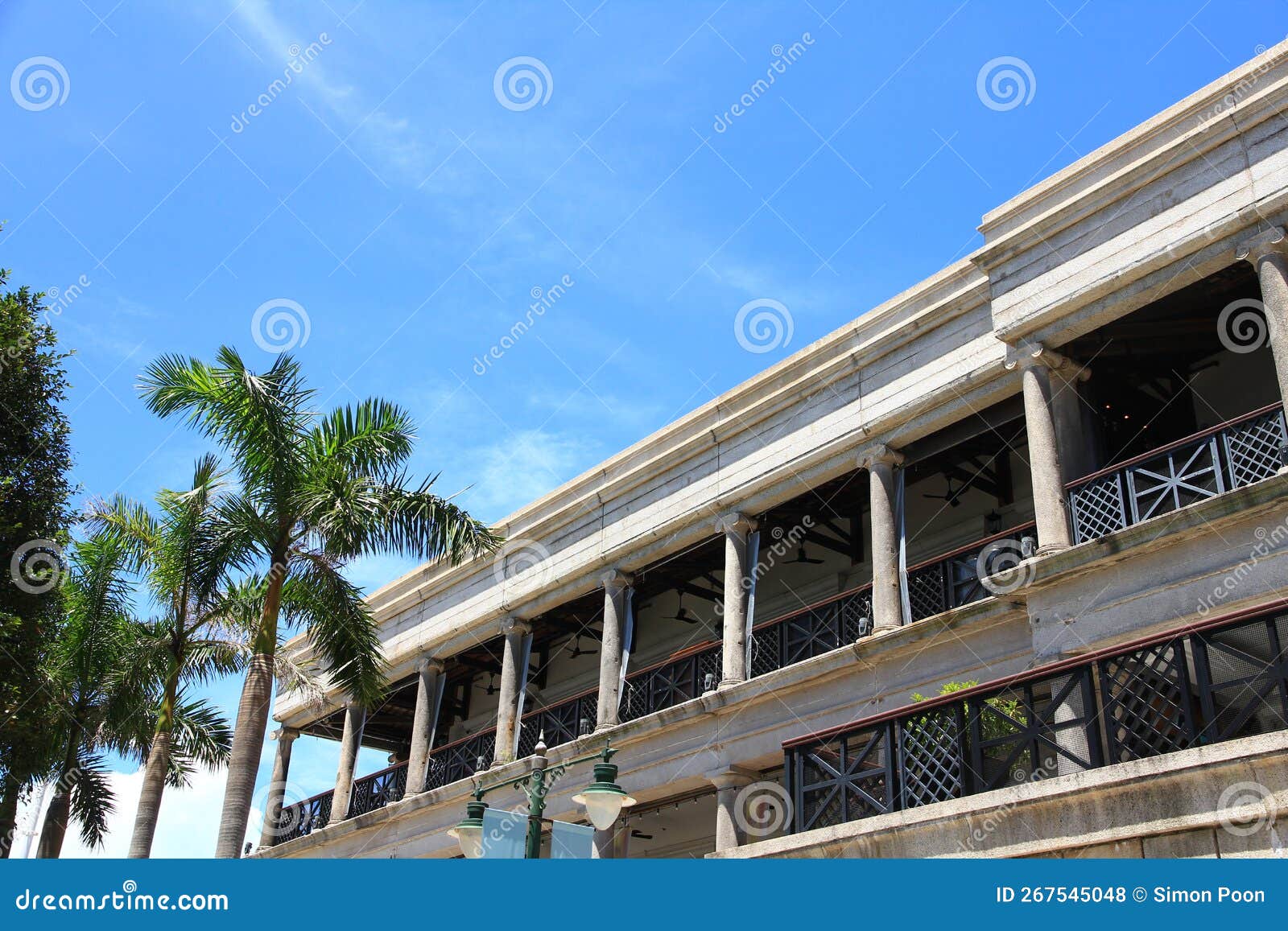 Murray House in Stanley, Hong Kong Stock Photo - Image of idyllic ...