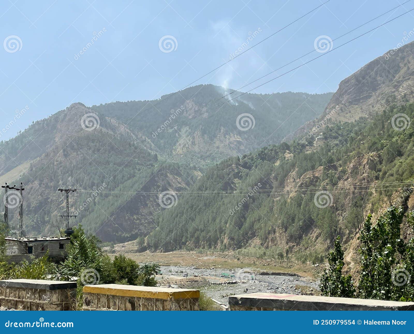 Murree Mountain Skyview Beautiful Place Stock Photo - Image of skyview ...